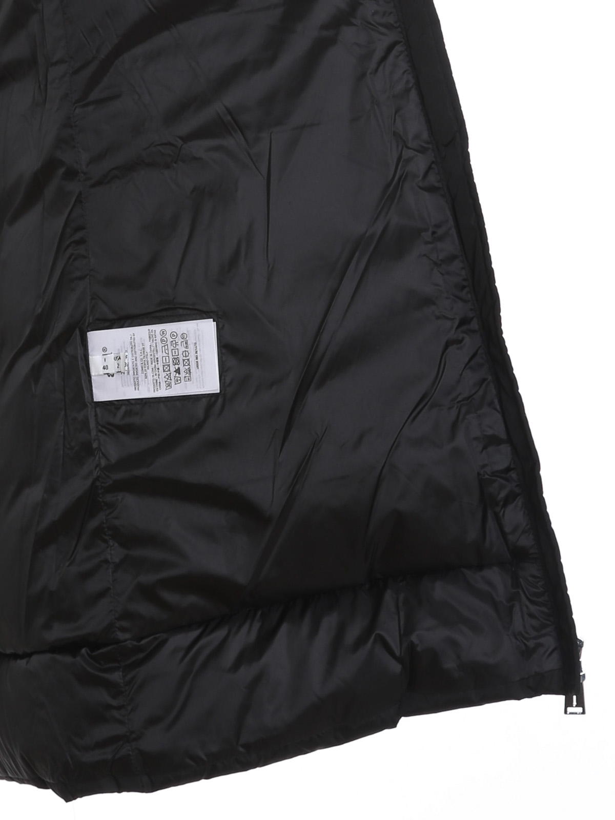 Add Matt effect black puffer jacket - Black - Women | 2AW5518506