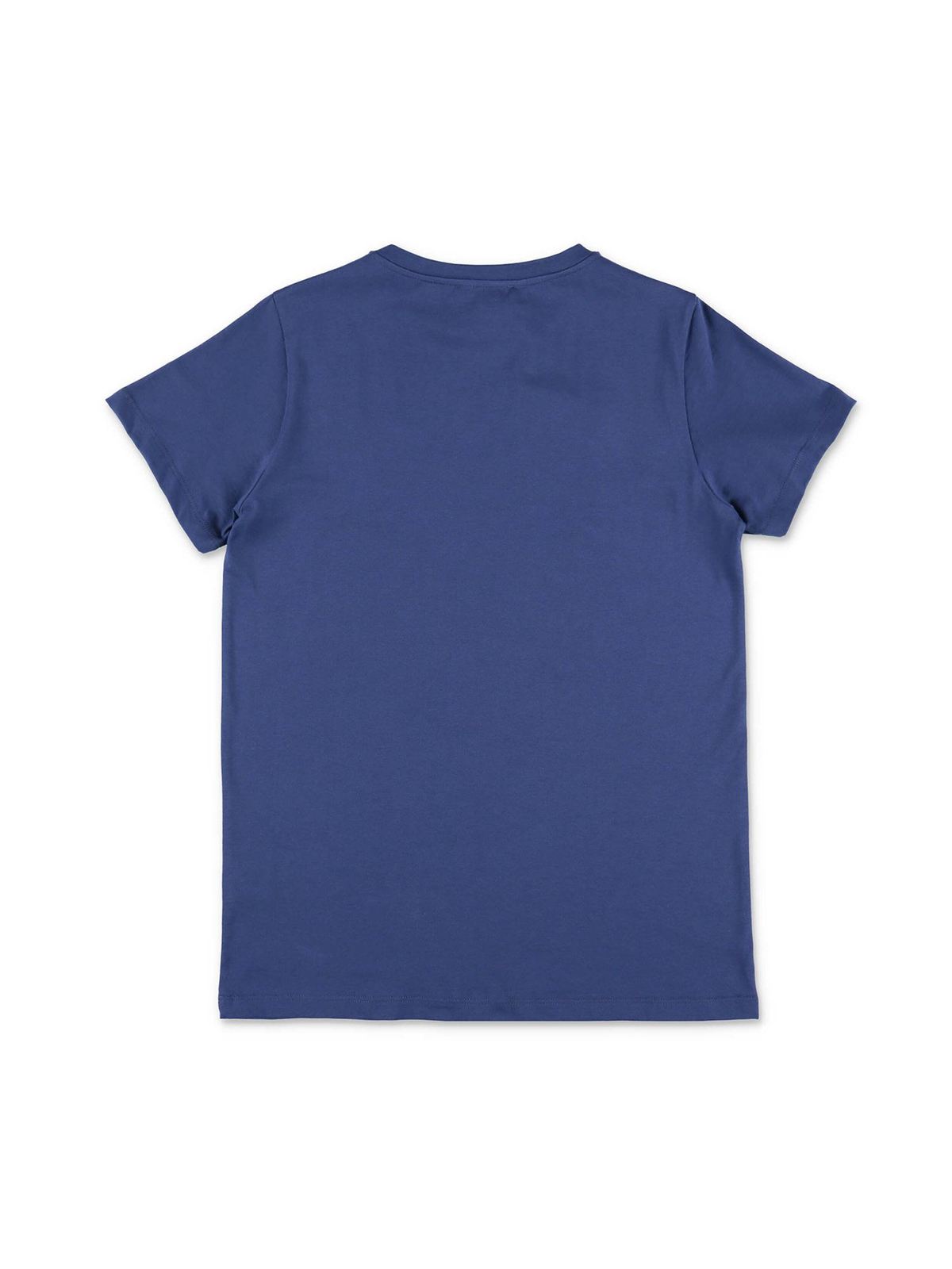 Balmain Logo print T-shirt in blue - Blue - Boys | 6O8561OB690625BC