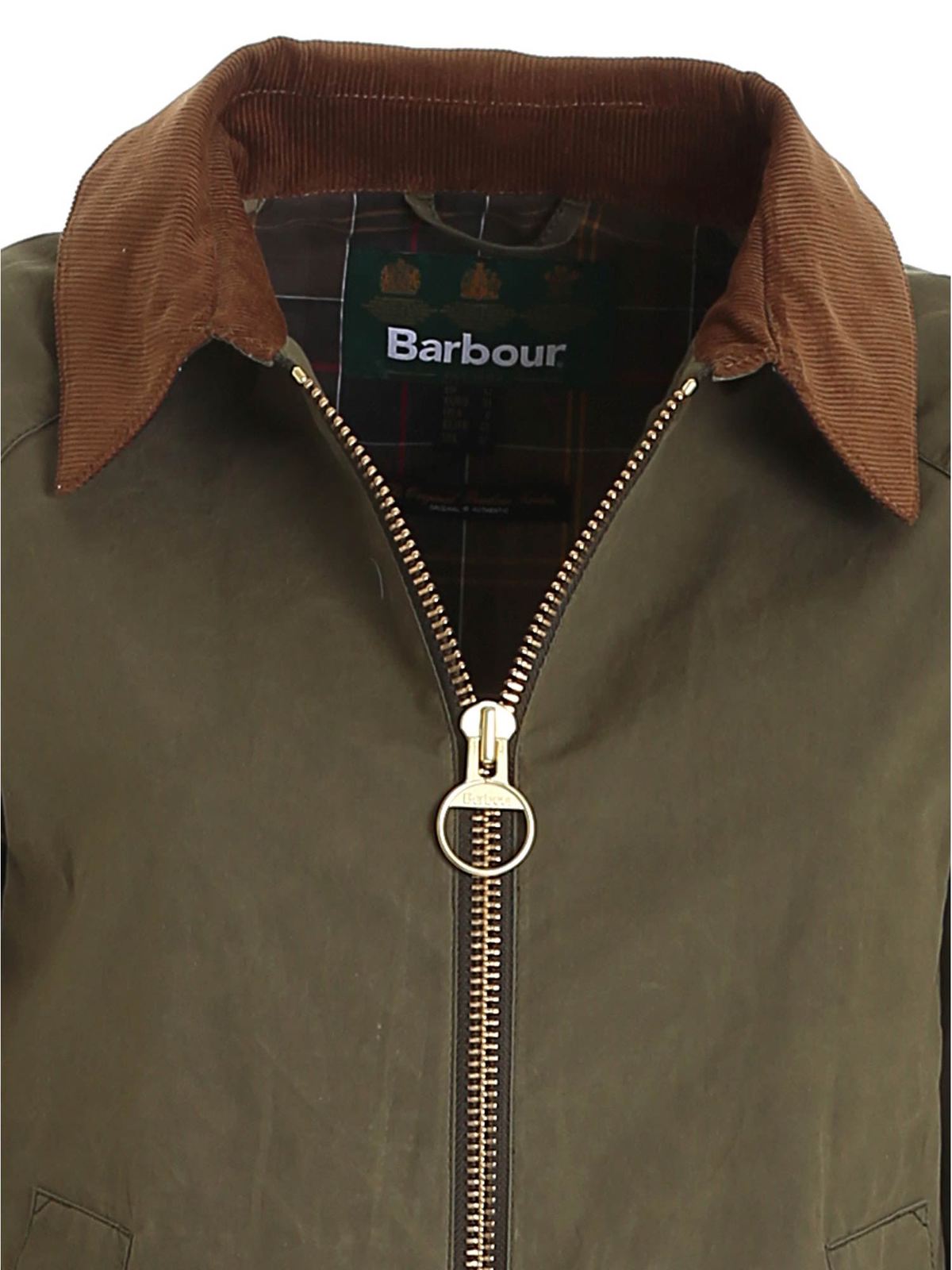 Barbour Logo embroidery jacket in green - Green | LSP0038GN31