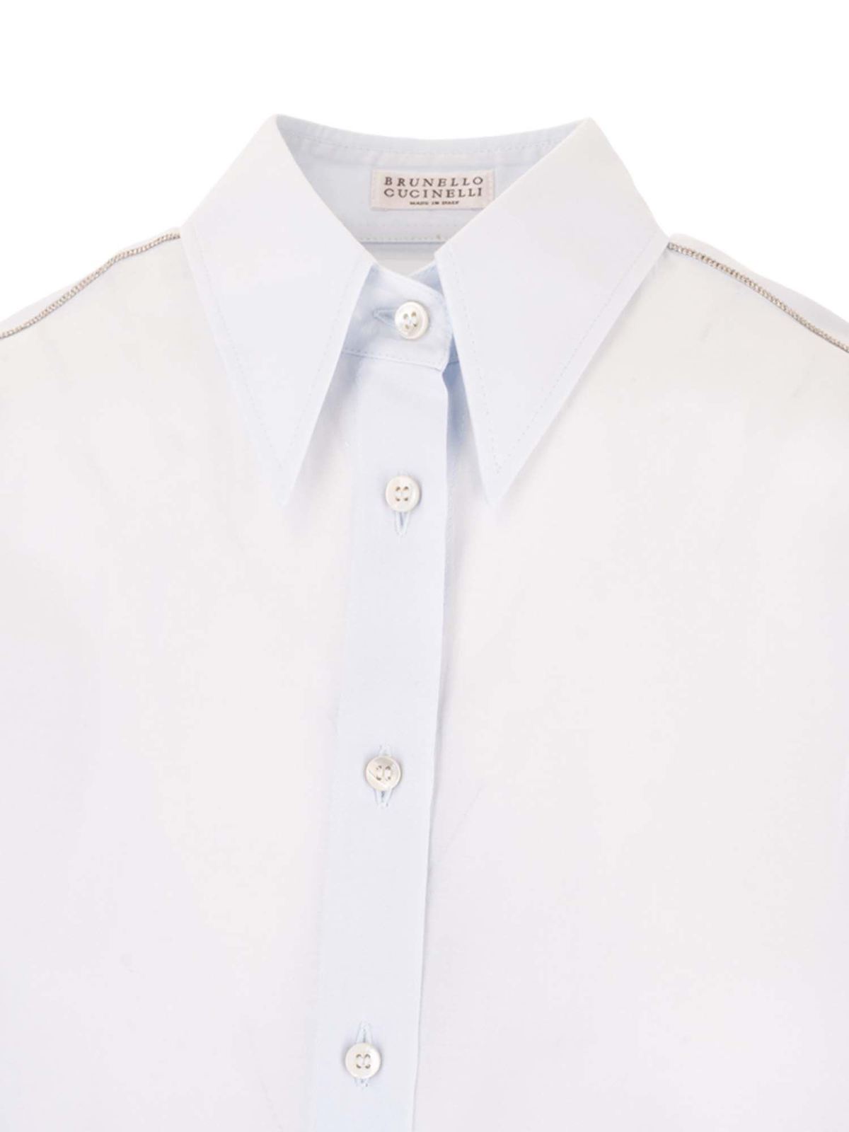 Chemises Brunello Cucinelli - Chemise - Shiny Stitching - MF766NF506C6342