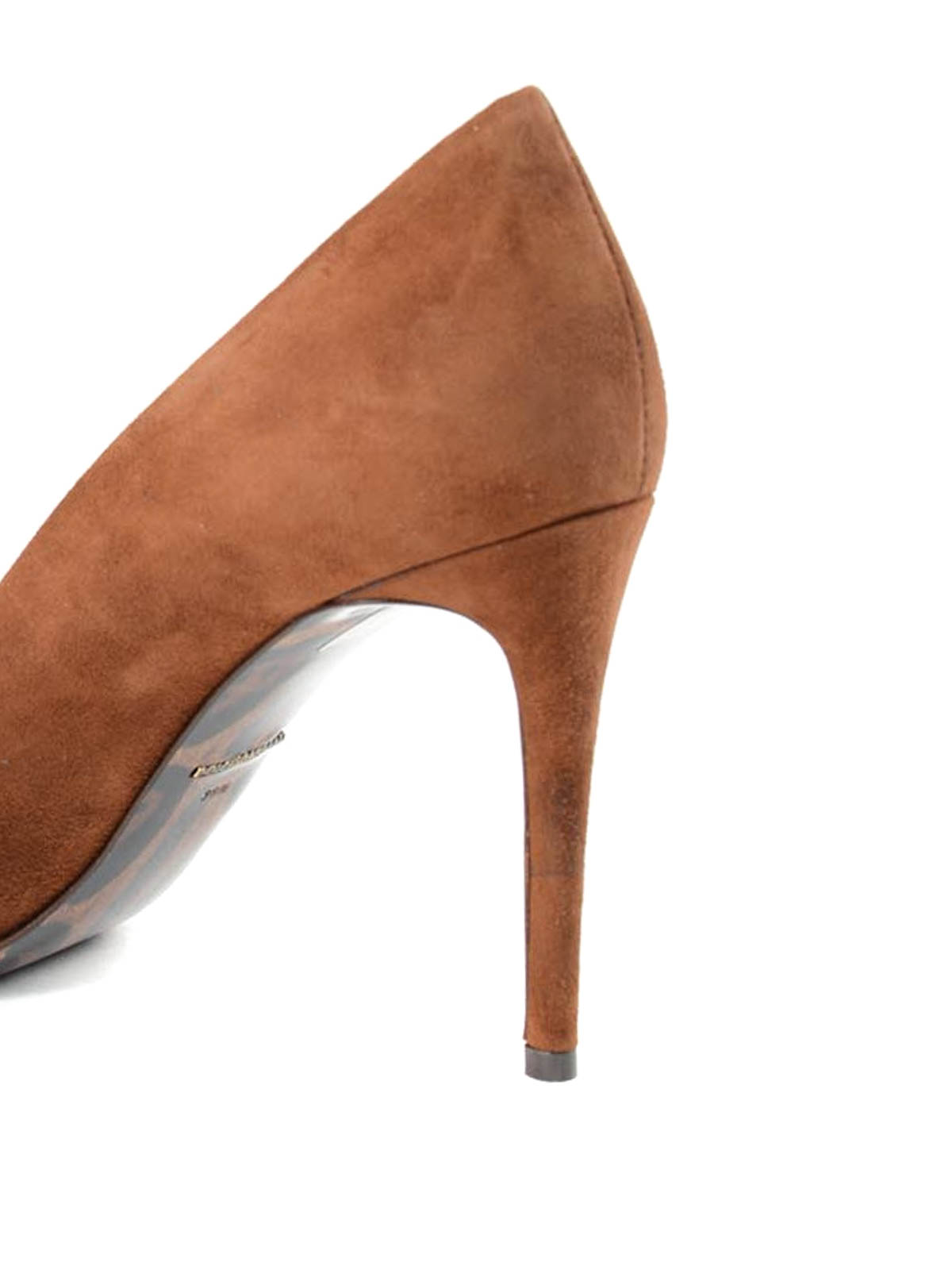 Escarpins Dolce & Gabbana - Chaussures À Talon Marron - CD0039AC78487215