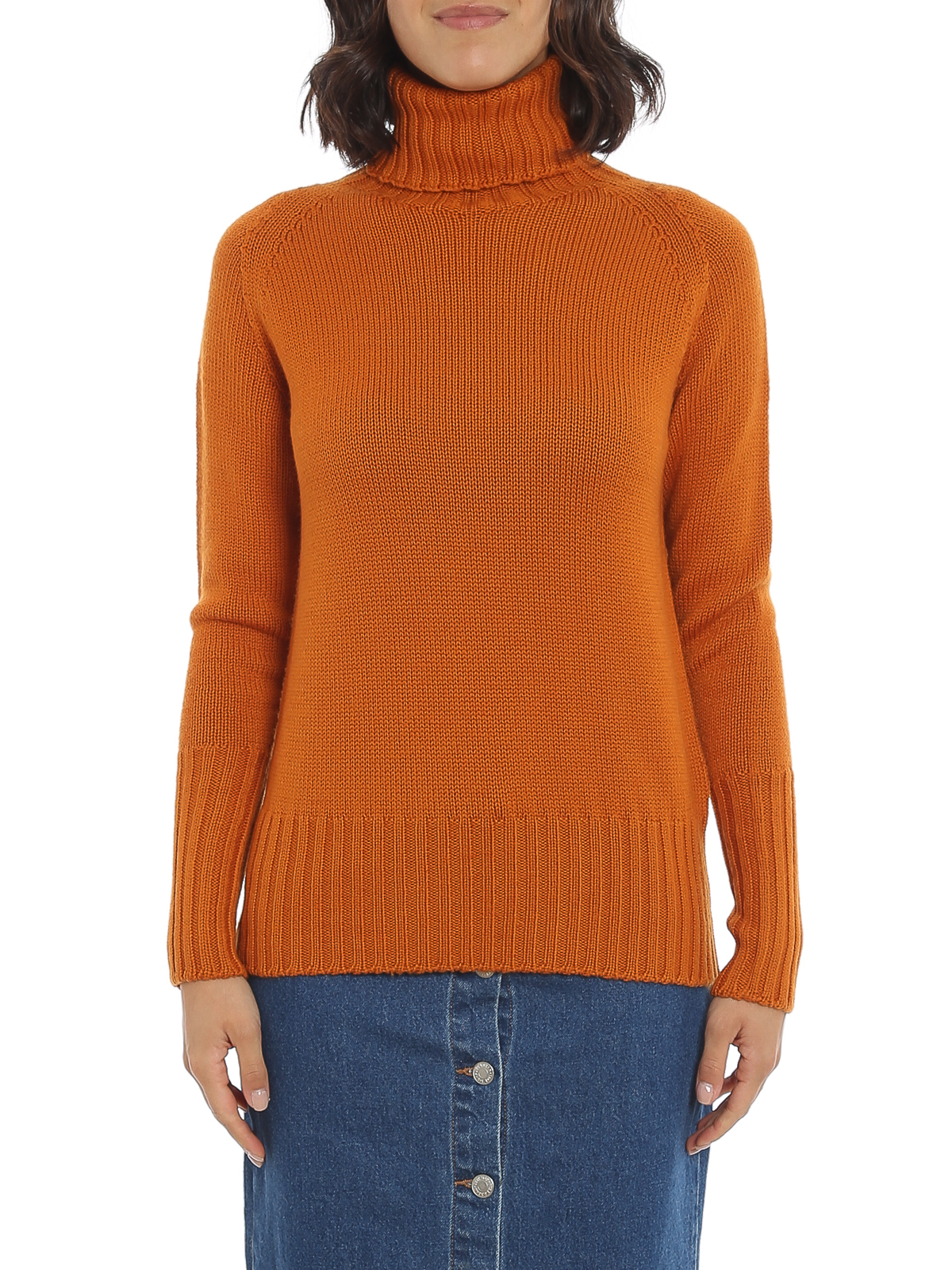 Turtlenecks & Polo necks Drumohr - Merino wool turtleneck jumper ...