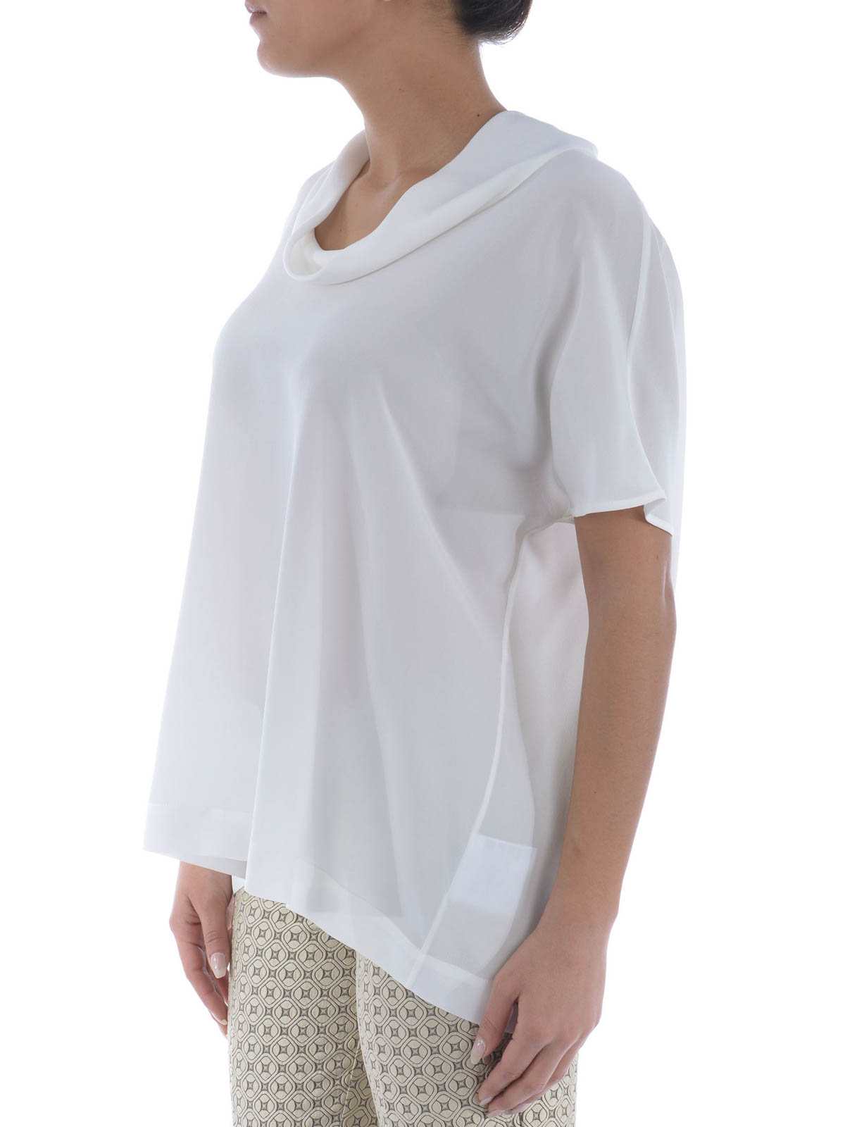 Blouses Etro - Silk boxy blouse - 1528183190990 | Shop online at THEBS