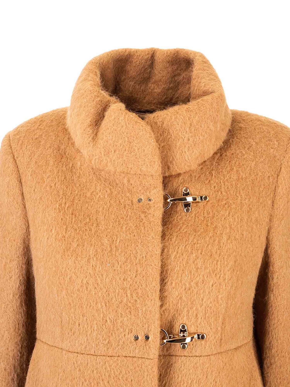Fay Romantic coat - Camel - Women | NAW5041Y050SJQC800