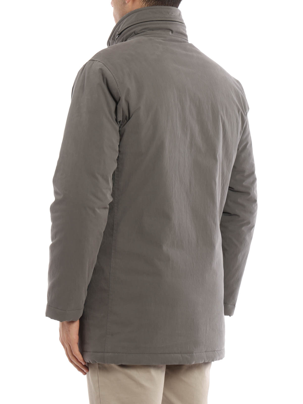 Parkas Fay - Concealed hood parka jacket - NAM15330170NGUV804 | thebs.com