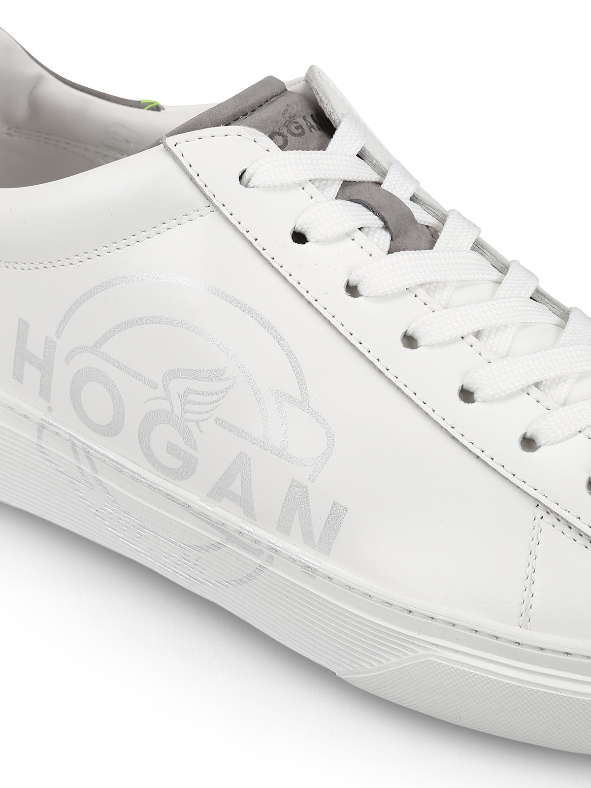 Trainers Hogan - H365 logomania leather low top sneakers ...