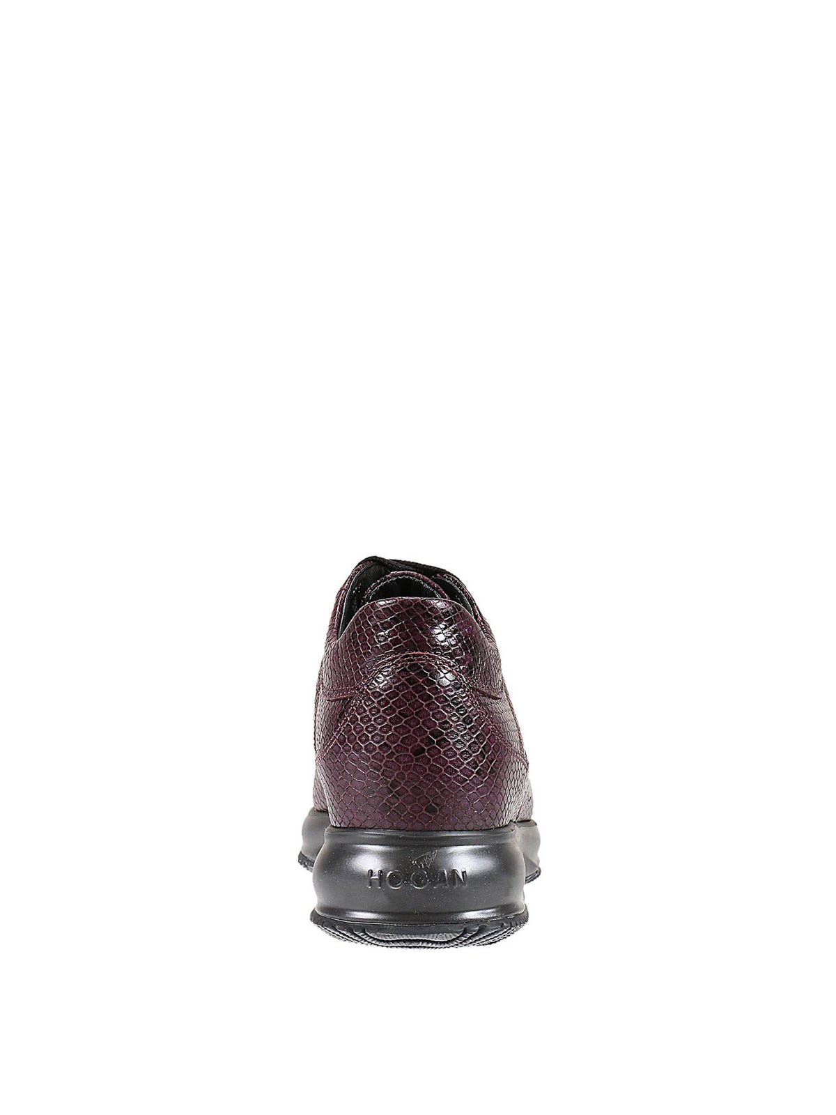 Trainers Hogan - Python printed leather Interactive - HXW00N00010DRYR815 Trainers Hogan - Python printed leather Interactive - HXW00N00010DRYR815