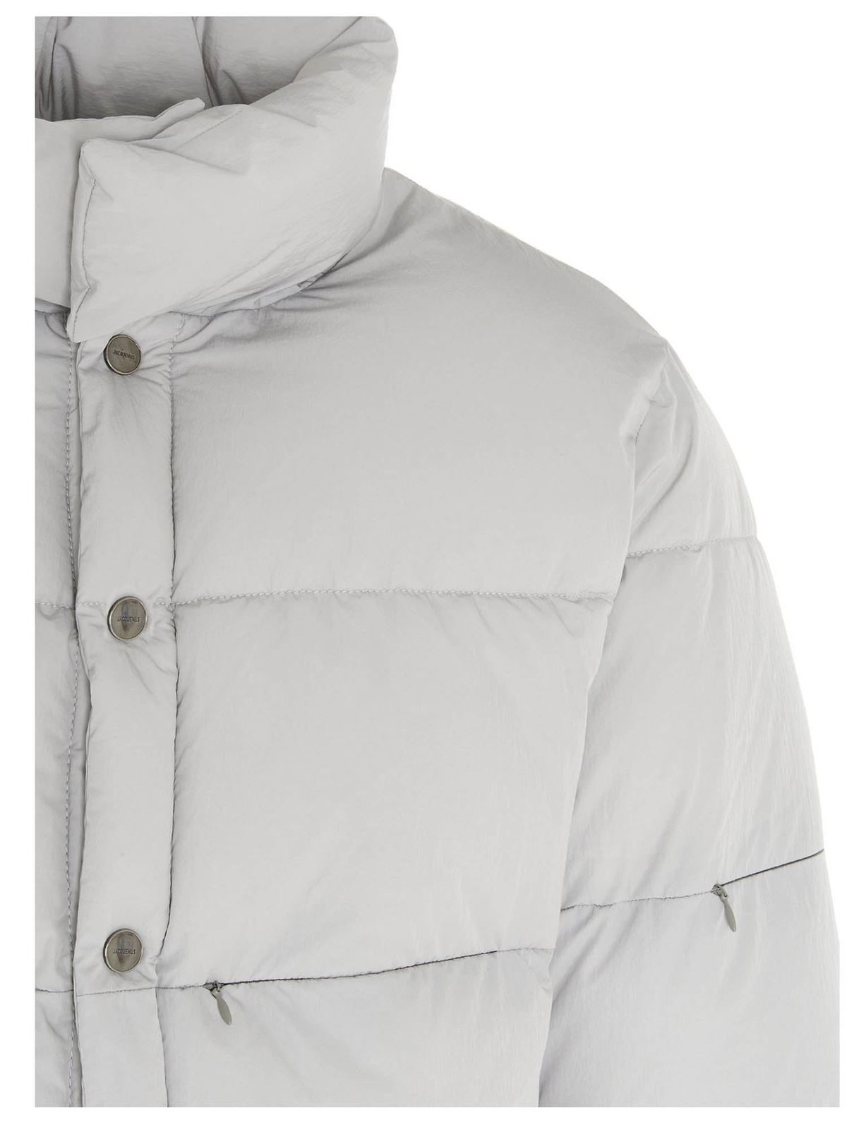 Jacquemus La Doudoune puffer jacket - Grey - Men | 206BL01206135920