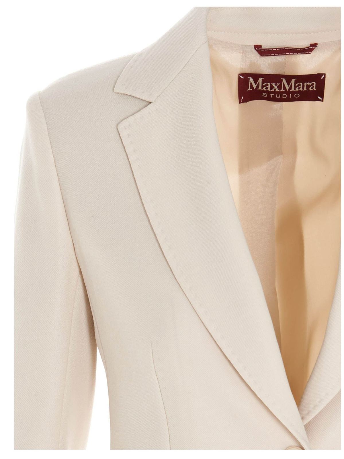 Blazer Max Mara Studio - Blazer - Creme - 60411117000012 | THEBS [iKRIX]
