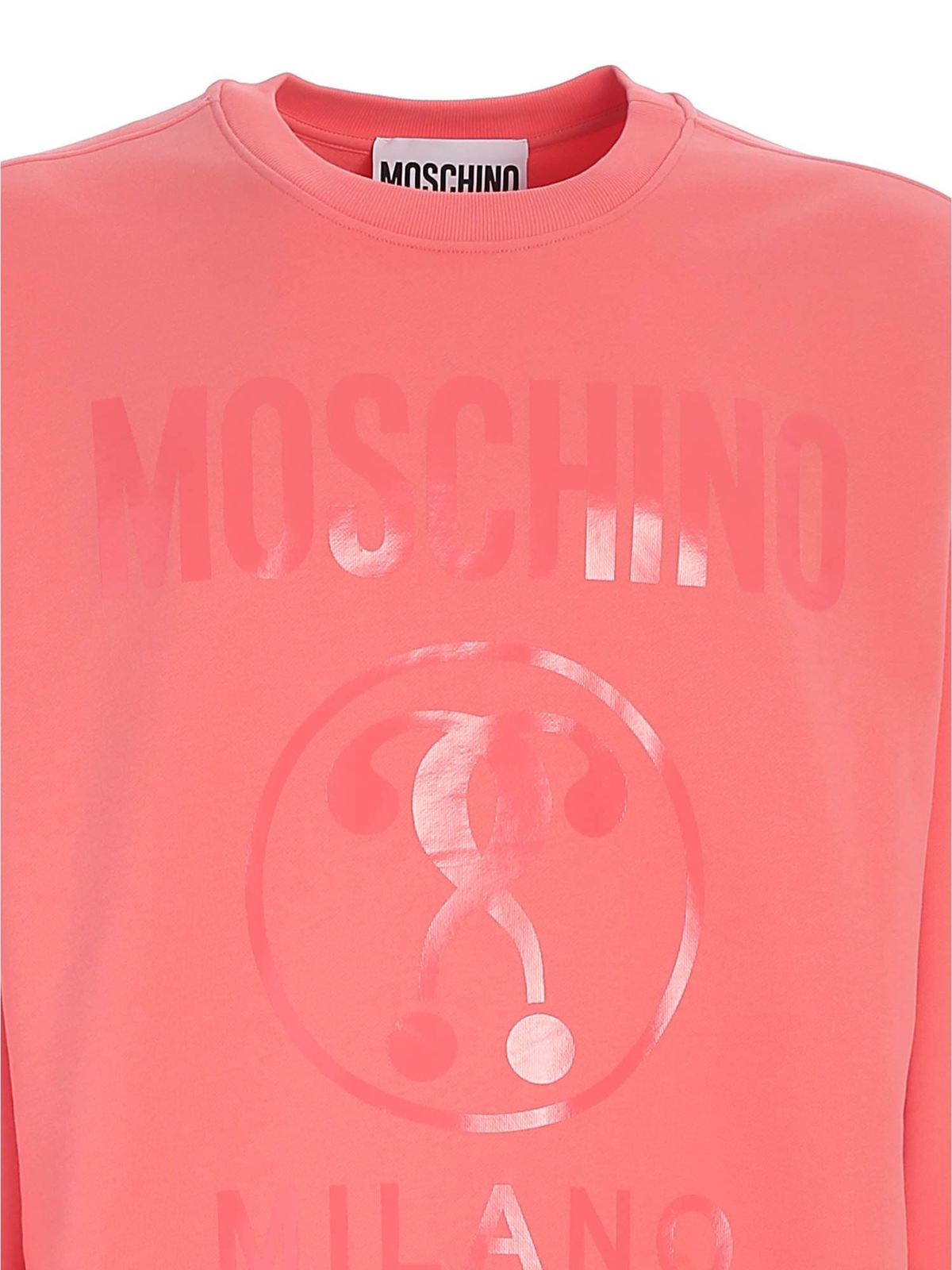 Sweatshirts & Sweaters Moschino - Double Question Mark sweatshirt in ...
