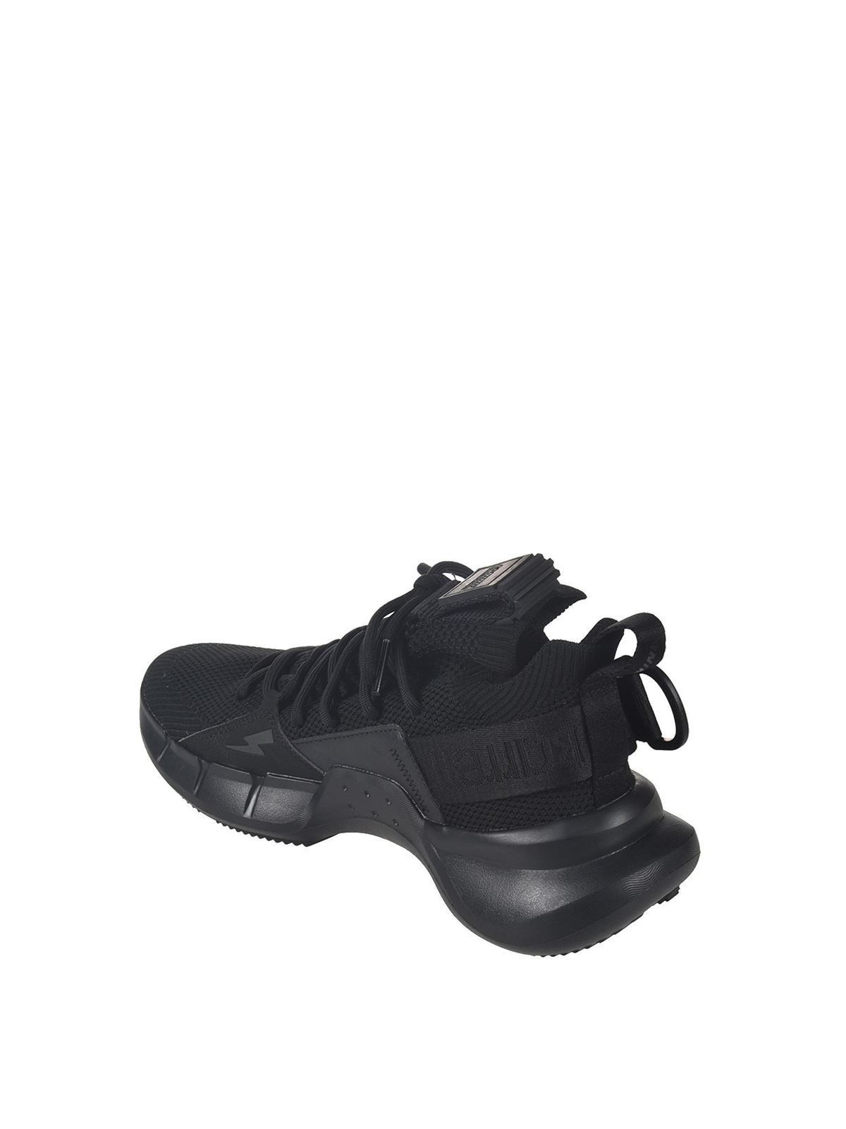 Neil Barrett Techknit Essence 2.3 sneakers in black | AGBQ1211K