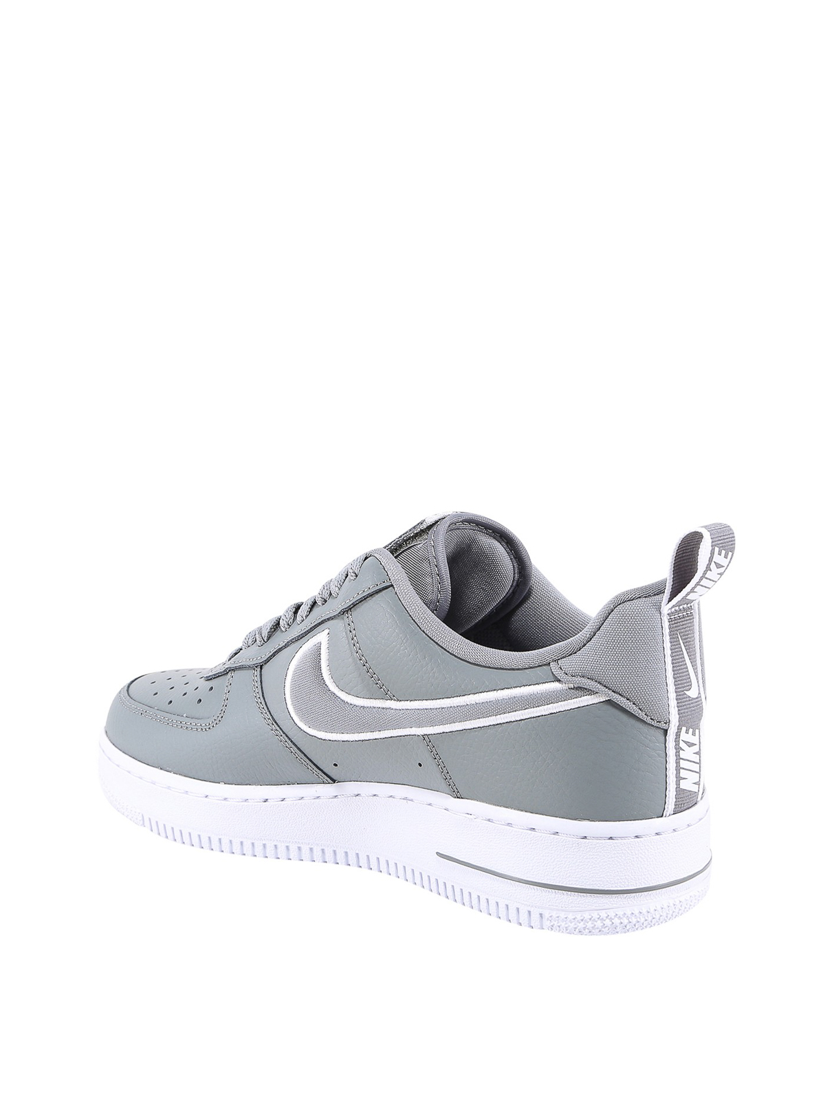 Nike Air Force 1 faux leather sneakers - Grey - Men | DH2472002