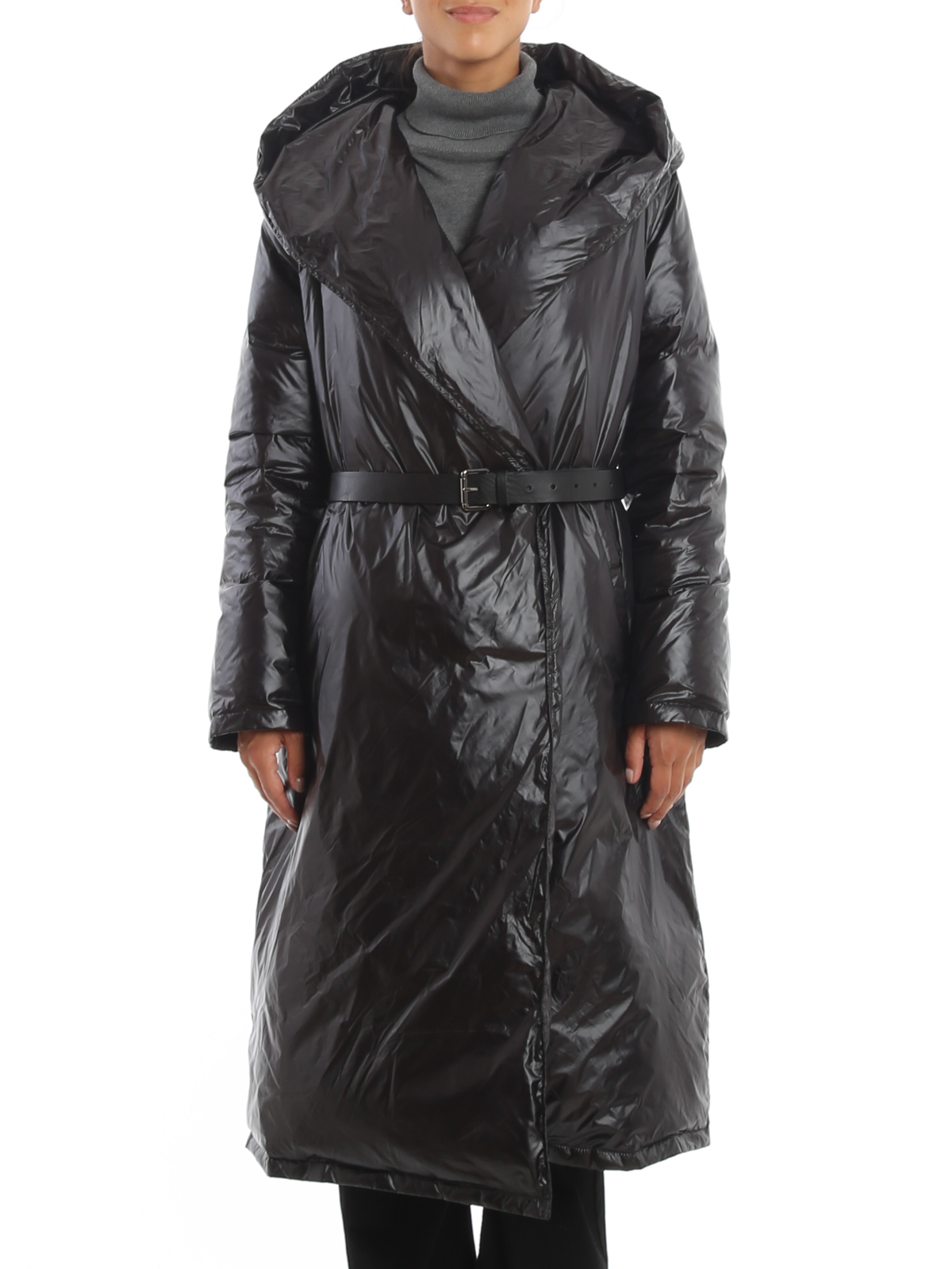 P.A.R.O.S.H. Tech nylon puffer coat - Black | PRESSIOND490537013