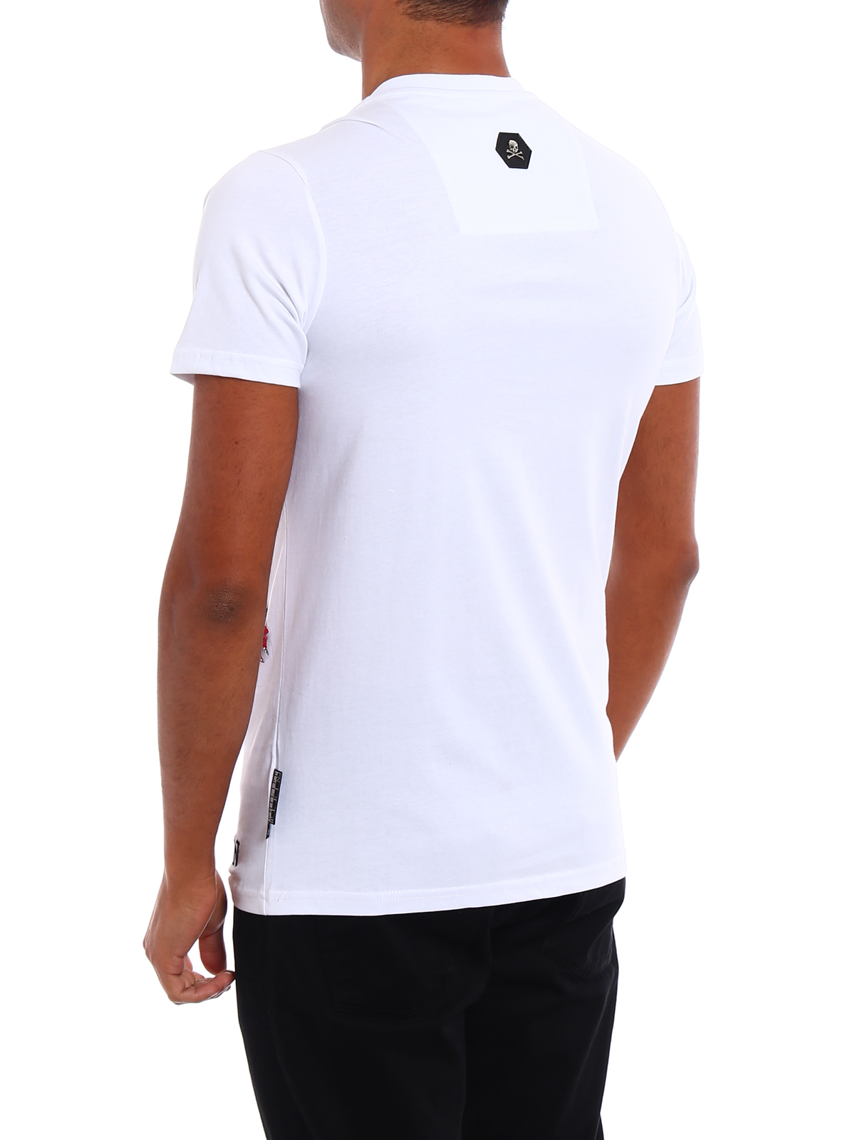 T-shirts Philipp Plein - Edition rhinestone embellished Tee ...