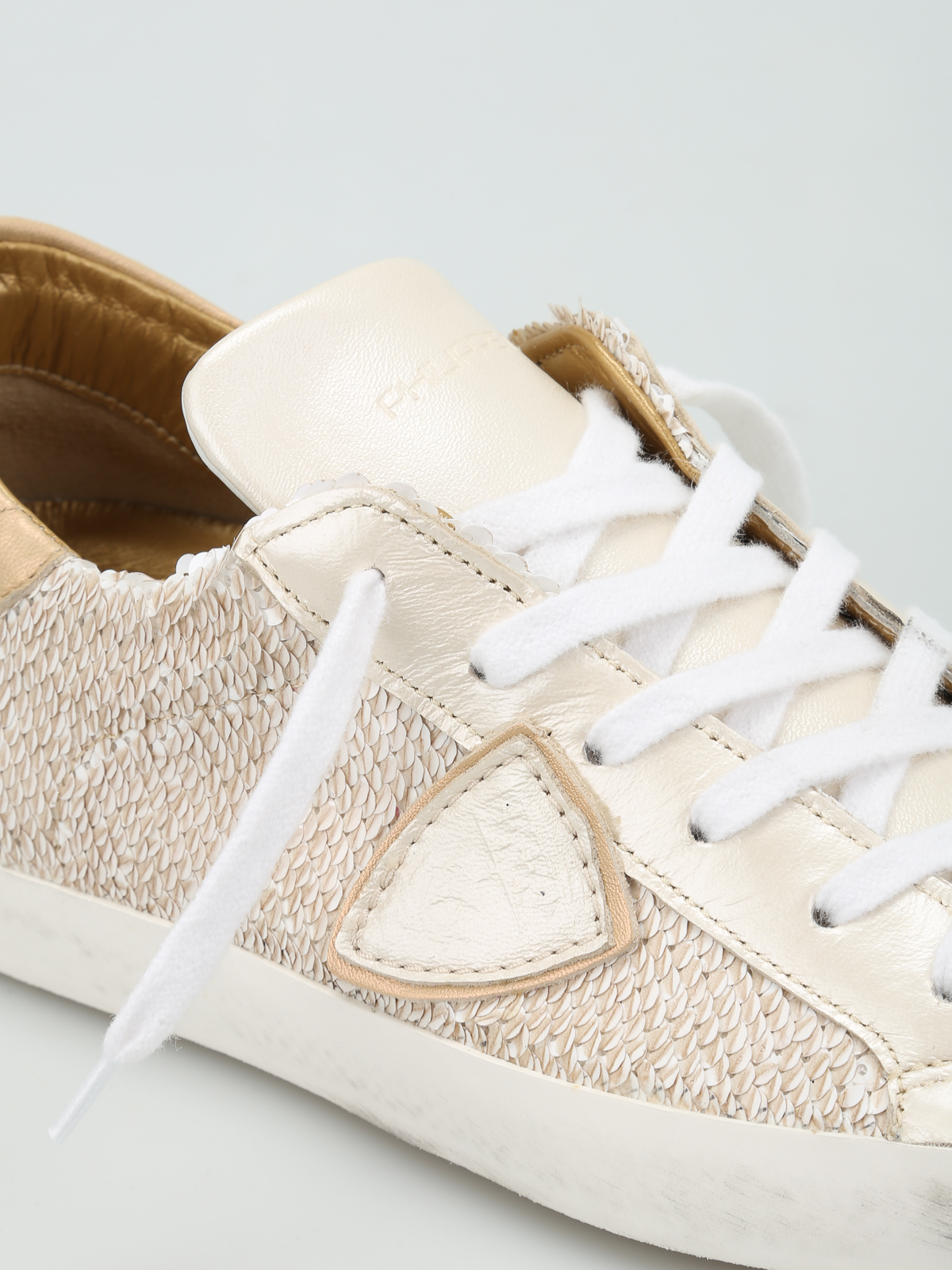 Philippe Model Classic Las Vegas two-tone sneakers | CLLDLP51