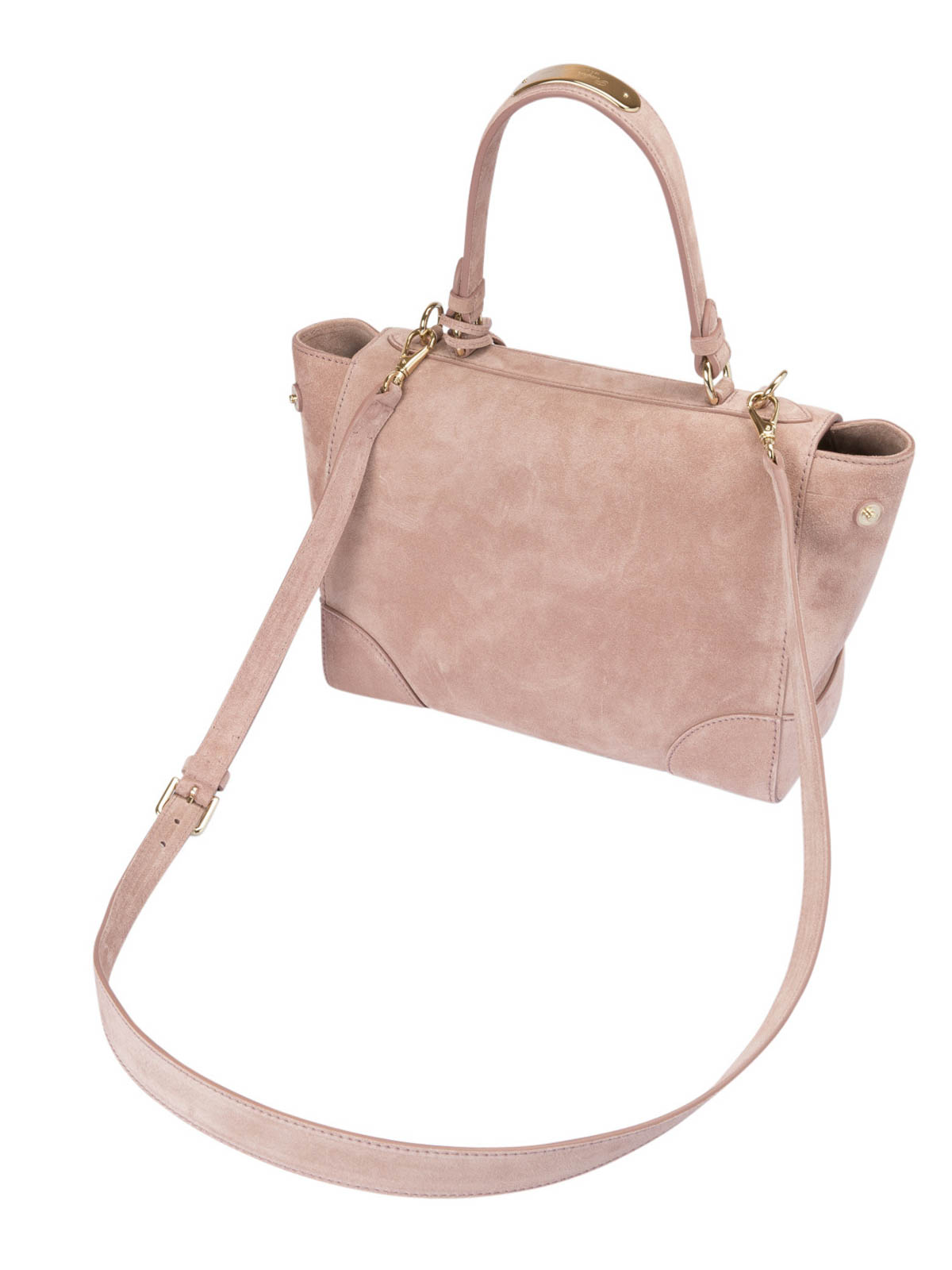 Bowling bags Ralph Lauren - Suede bowling bag - 69HIVO14FVP14A6WIR
