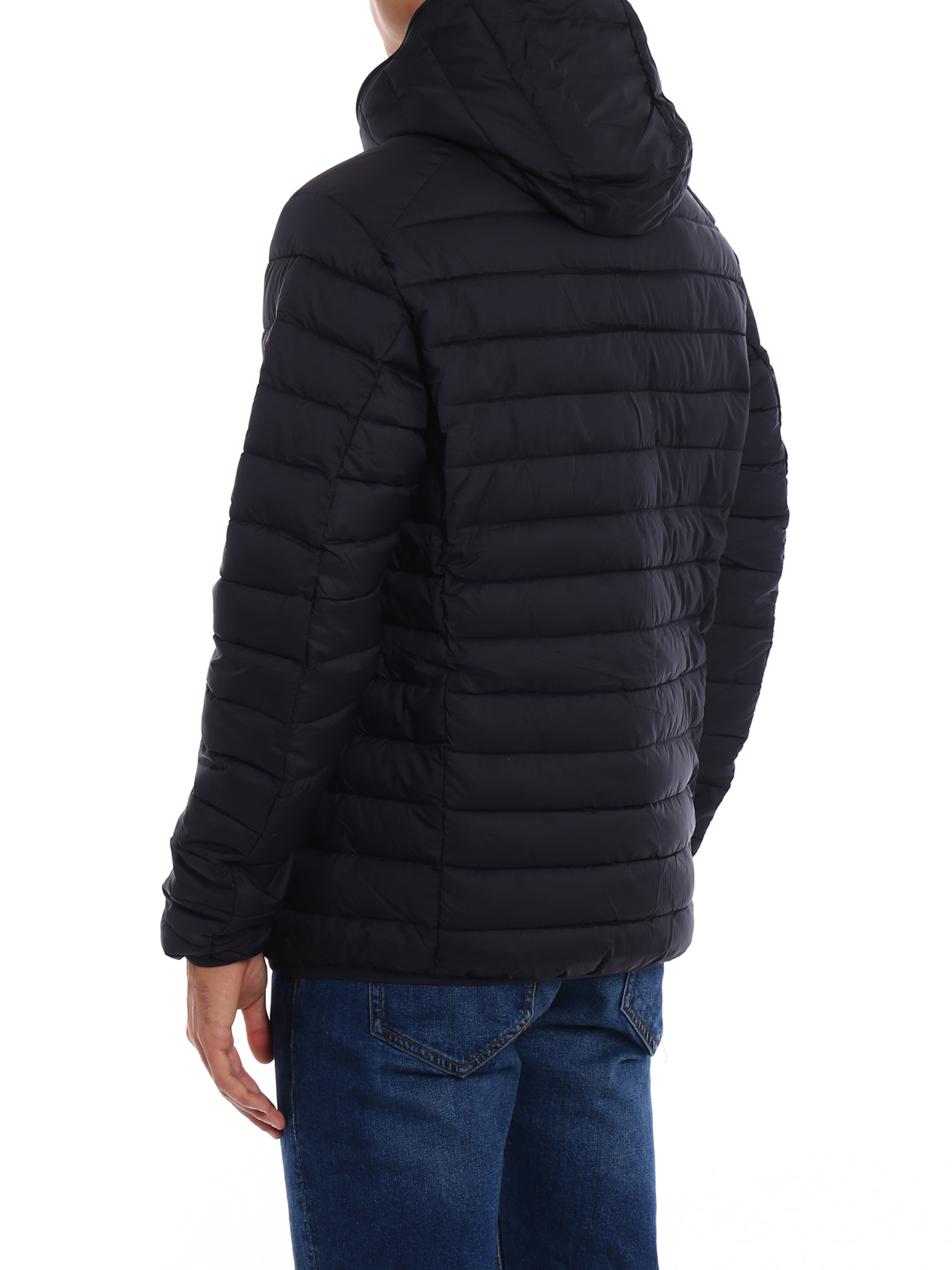 Giacche imbottite Save the Duck - Piumino nero resistente all'acqua ... Giacche imbottite Save the Duck - Piumino nero resistente all'acqua ...