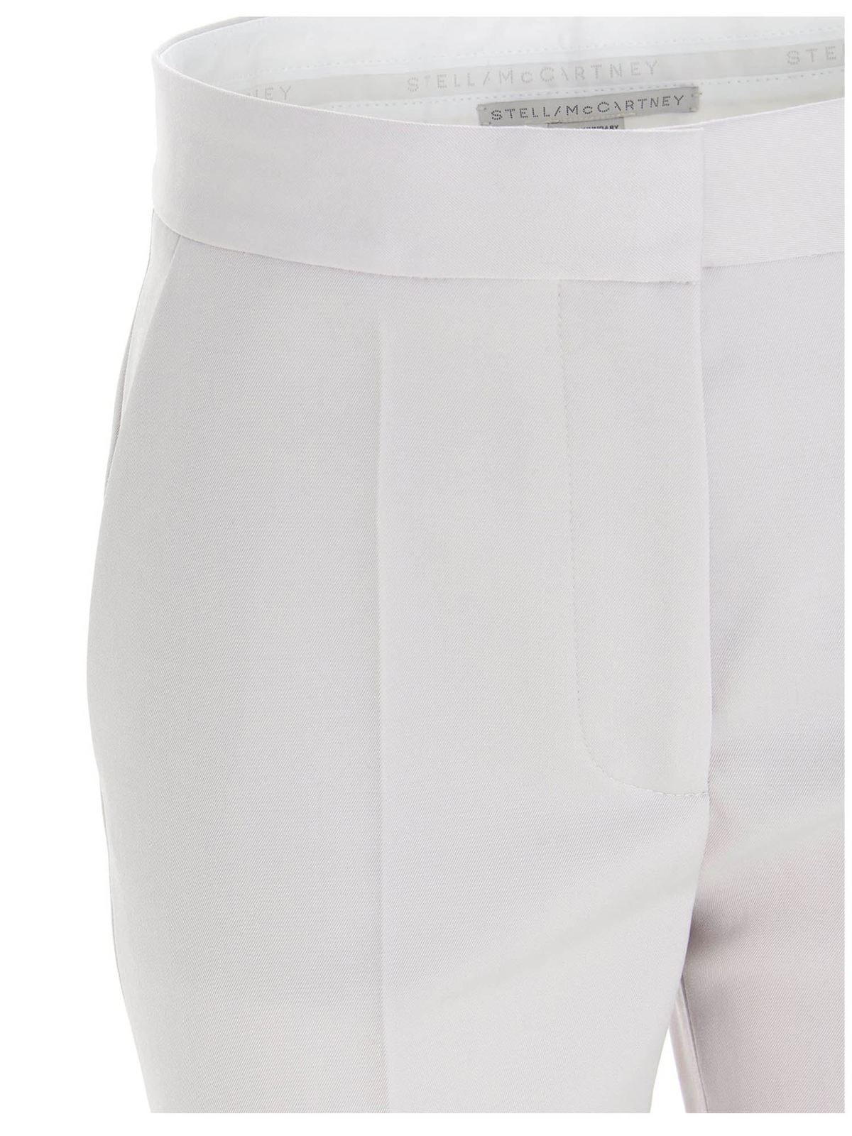 Casual trousers Stella Mccartney - Carlie pants in white - 529866SPA281401