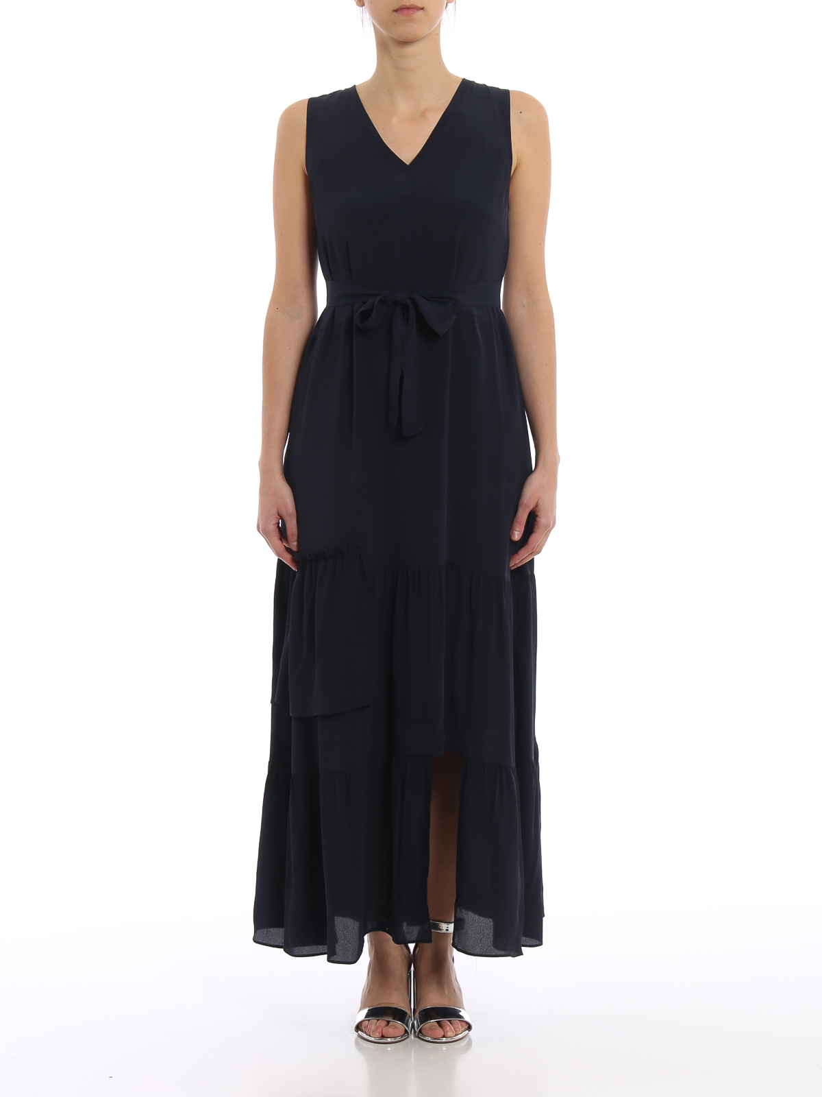 Crepe De Chine Dress