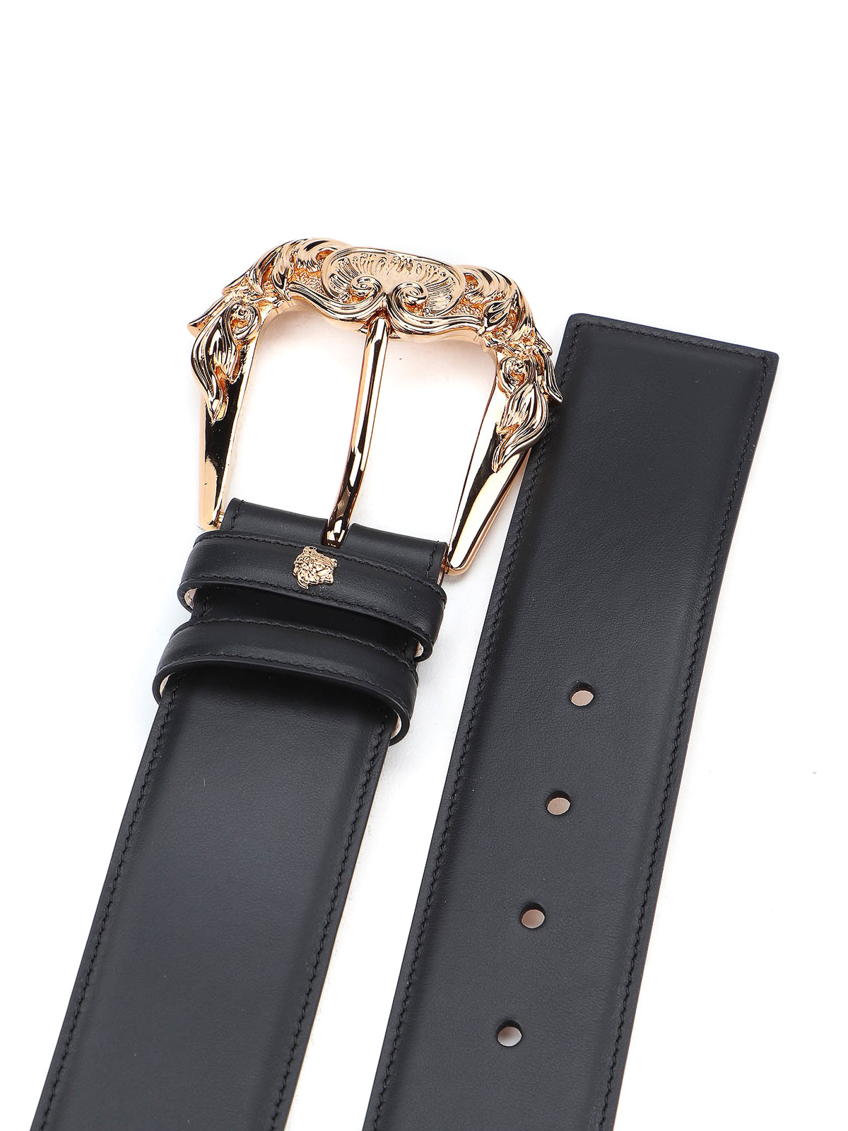 Belts Versace - Baroque buckle belt - DCDG511DV3TK41OT | thebs.com