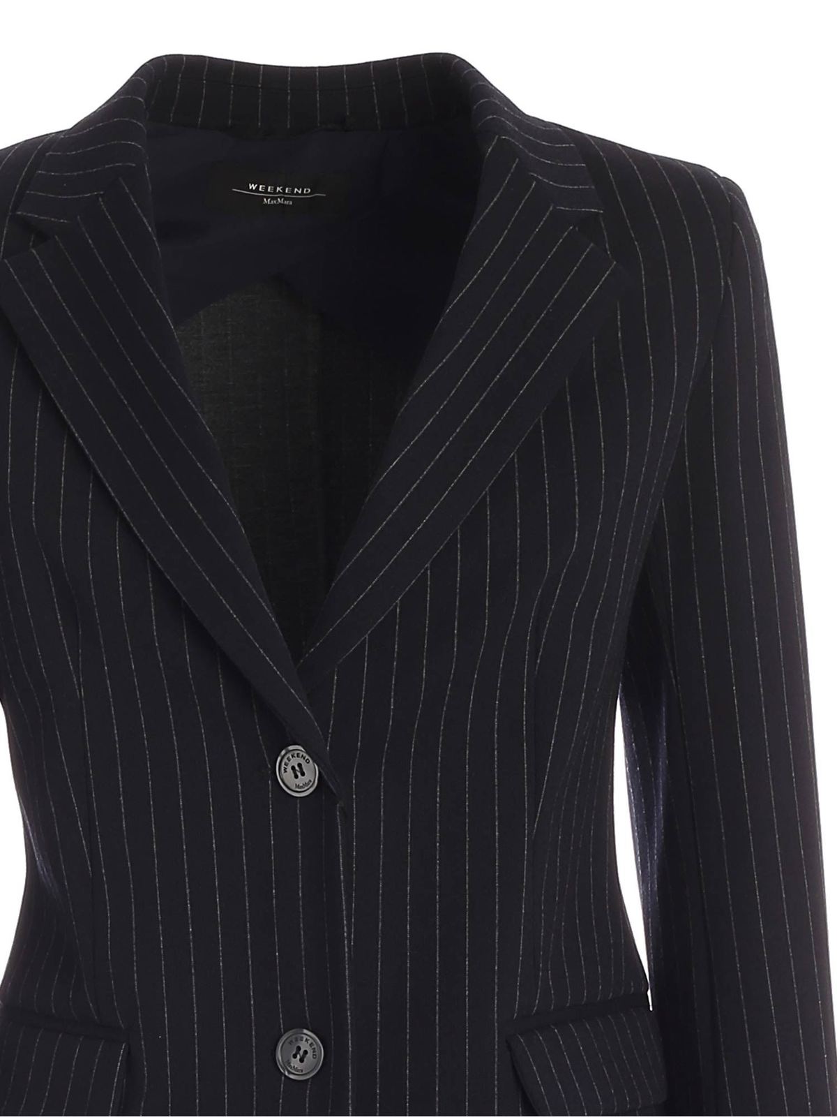 Weekend Max Mara Maiorca jacket in blue - Blue | 59110117000001