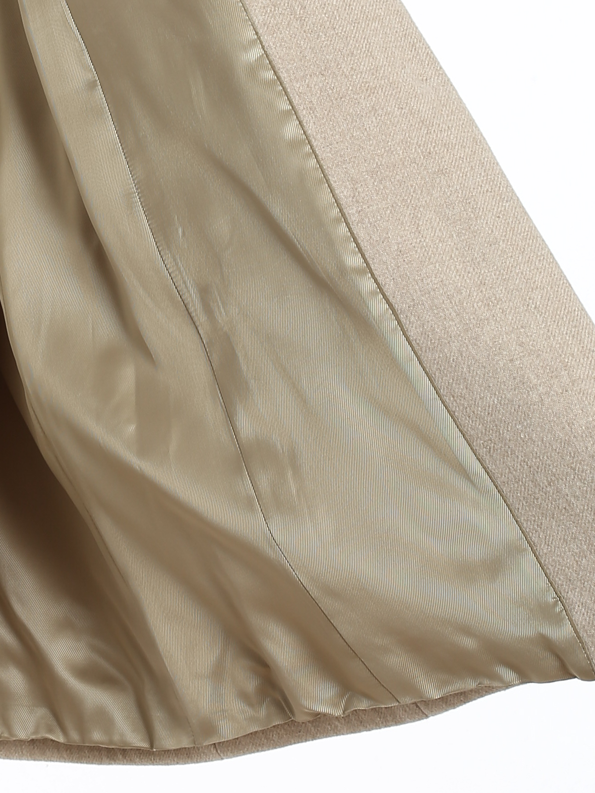 Knielange Mäntel Weekend Max Mara - Knielanger Mantel - Creme ...