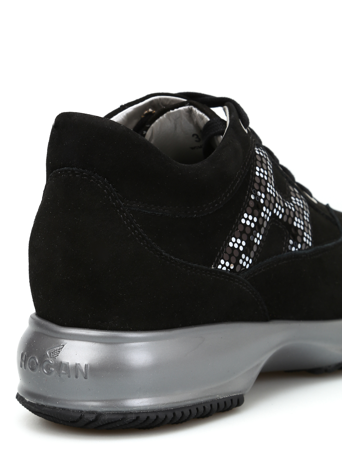 Hogan Interactive suede sneakers - Black | HXW00N0X290CR0B999