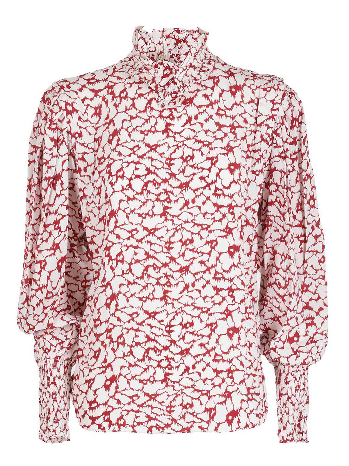 Isabel Marant Yoshi blouse - Dark Pink - Women | HT149720A044E40RY