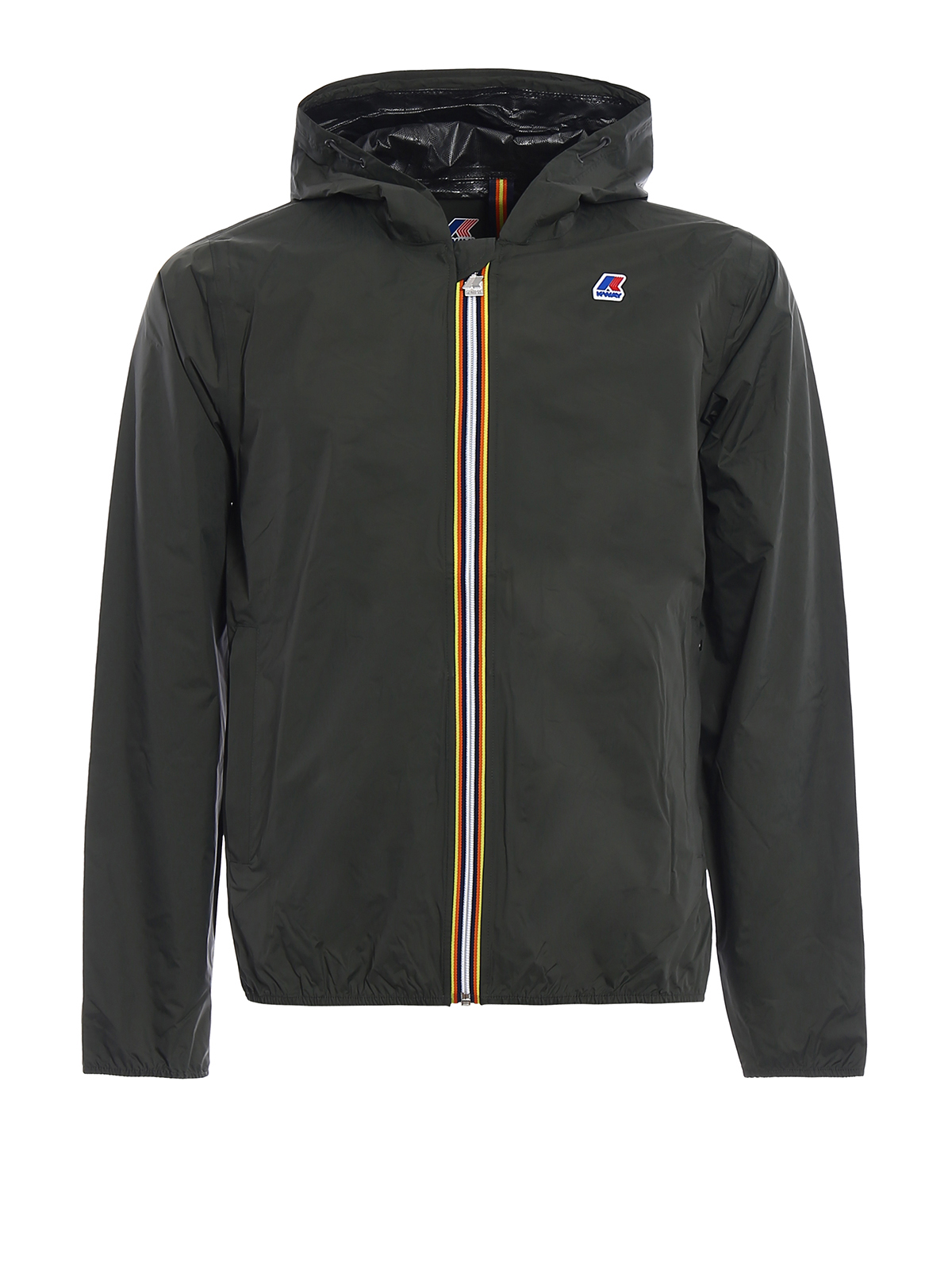 K-way Jack Plus.Dot dark green jacket - Dark Green | K007LI0890