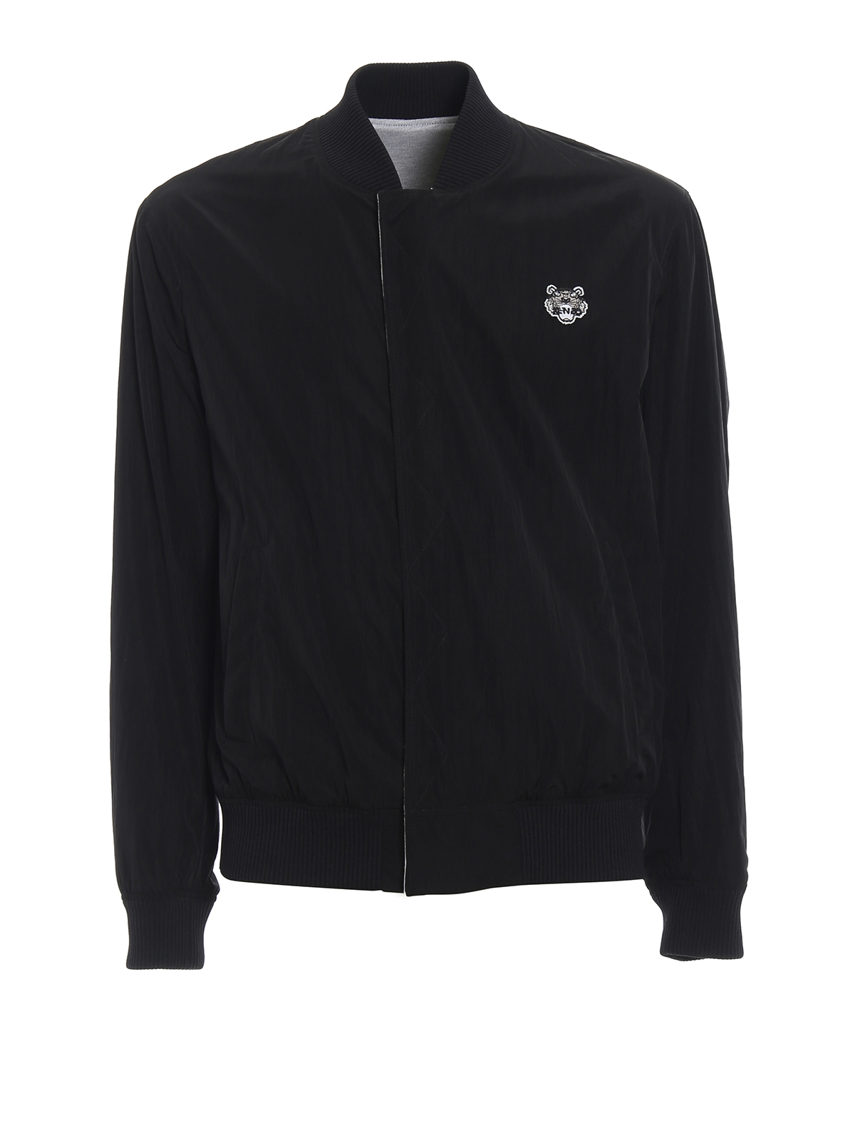 Kenzo Tiger logo reversible bomber jacket - Black | F855BL1751NC99