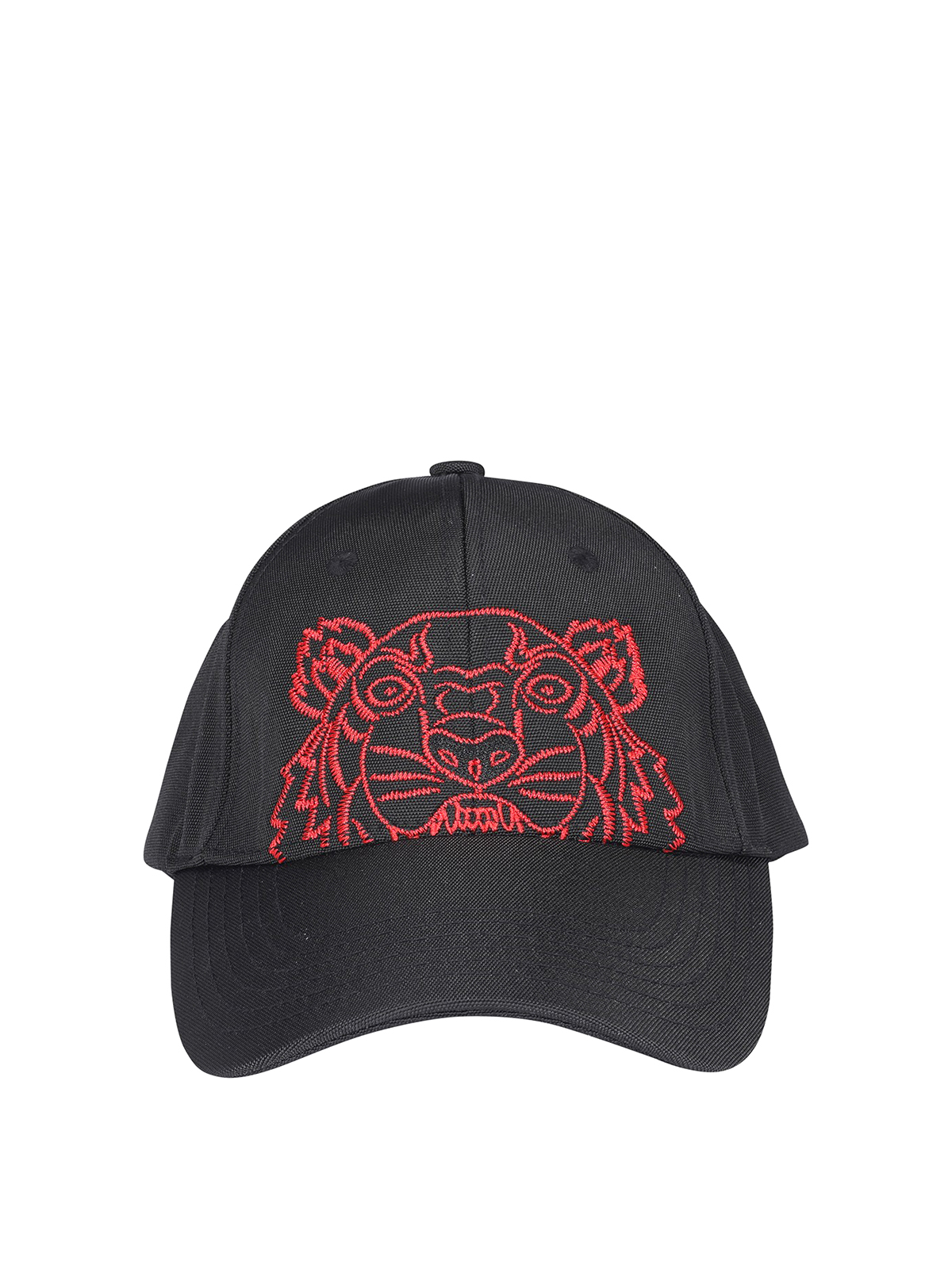 Kenzo Tiger logo baseball cap - Black - Men | FB55AC301FQ999