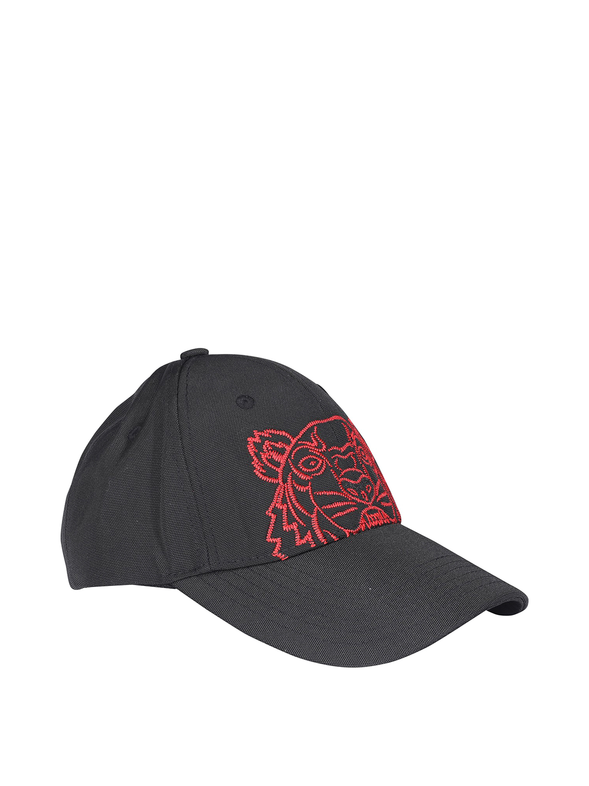 Kenzo Tiger logo baseball cap - Black - Men | FB55AC301FQ999
