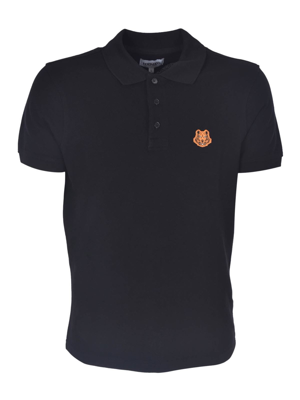 Kenzo black polo shirt store