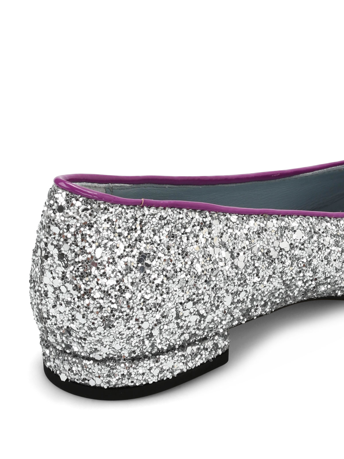 Loafers & Slippers Chiara Ferragni - Kiss slippers - CF1212SILVERPINK