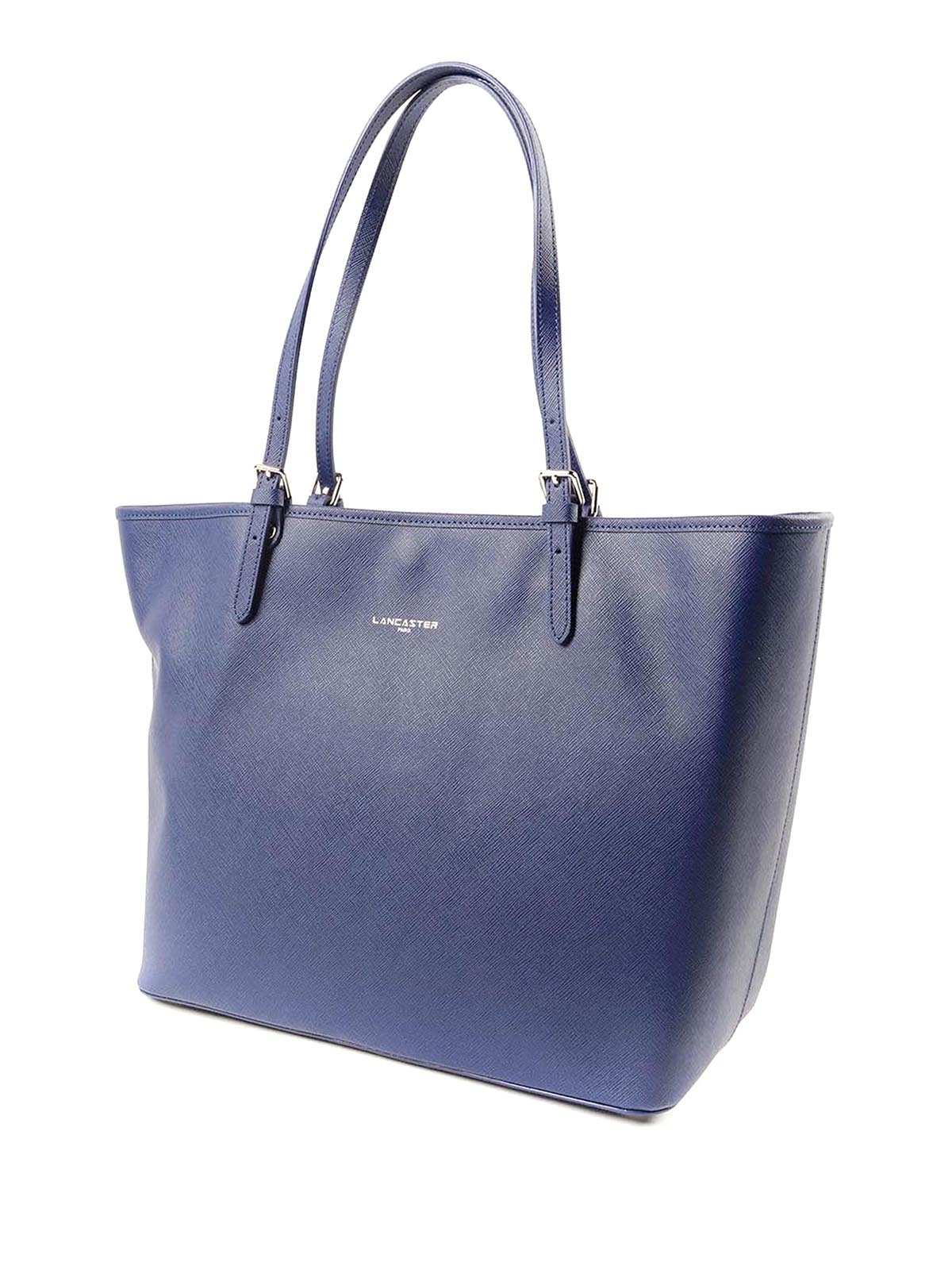 Totes bags Lancaster - Saffiano leather xxl tote - 42162BLEUFONCE