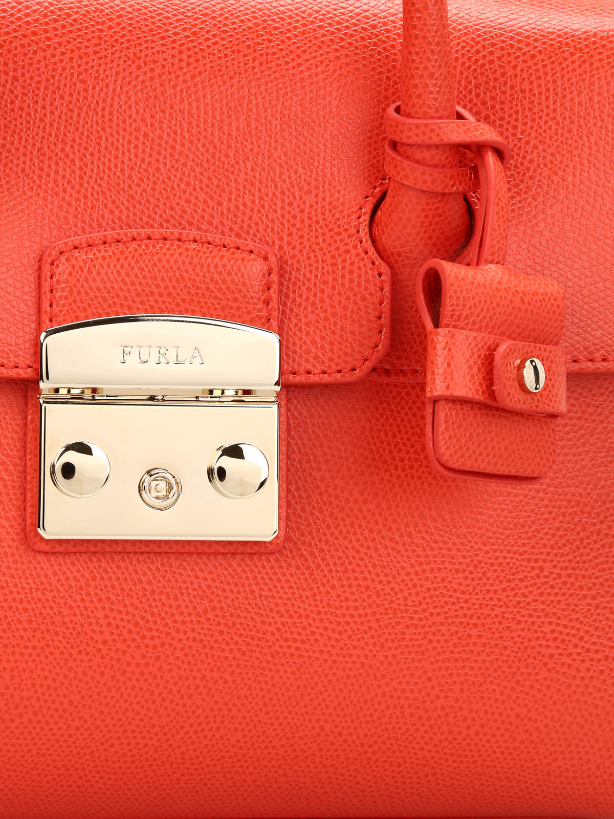 Furla Leather Metropolis bag - Orange - Women | 820653
