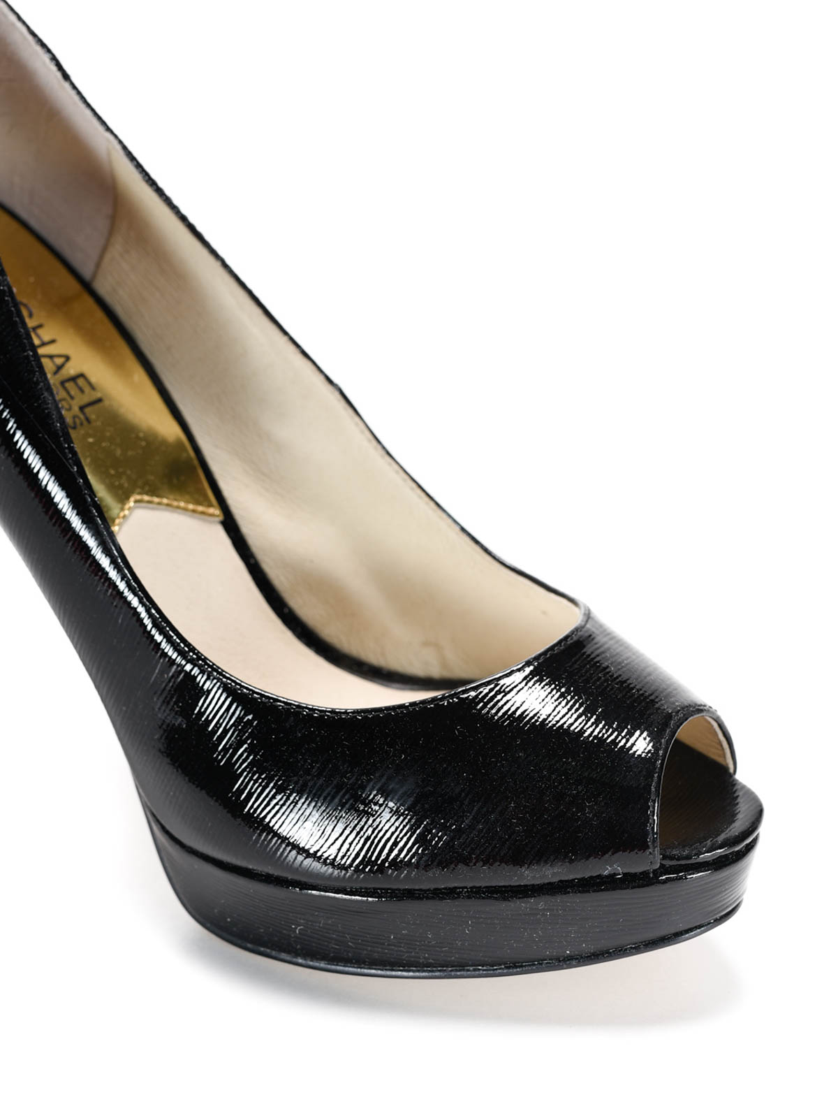 Court shoes Michael Kors - Leather open toe pumps - 40T4YOHP1A