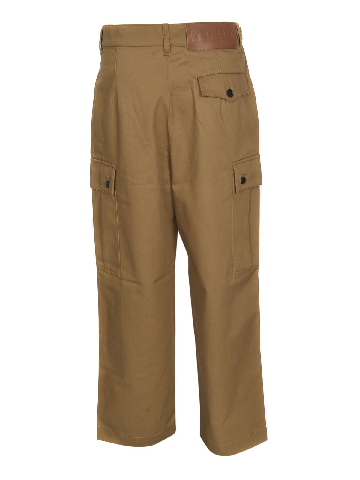 Loewe Cargo pants in camel color - Camel - Men | H526Y04W033150