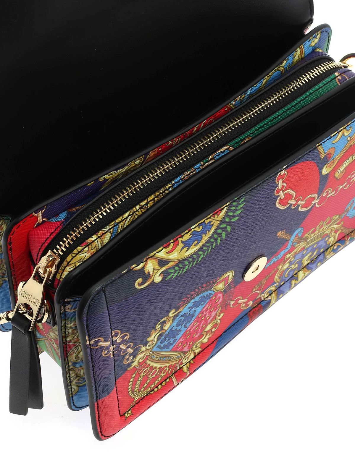 Versace Jeans Couture Logo print multicolor bag | E1VZBBG971727M09