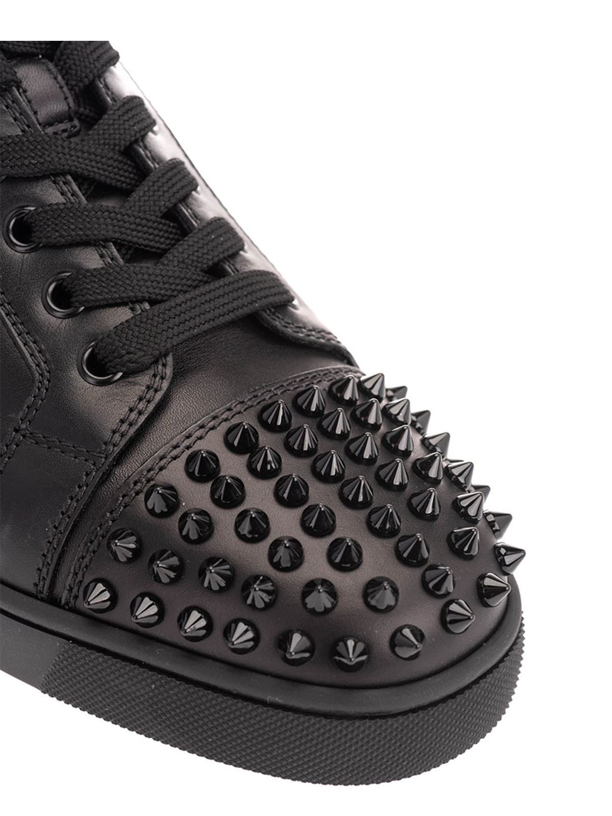 Christian Louboutin Louis Junior Spikes sneakers in black | 1130573CM53
