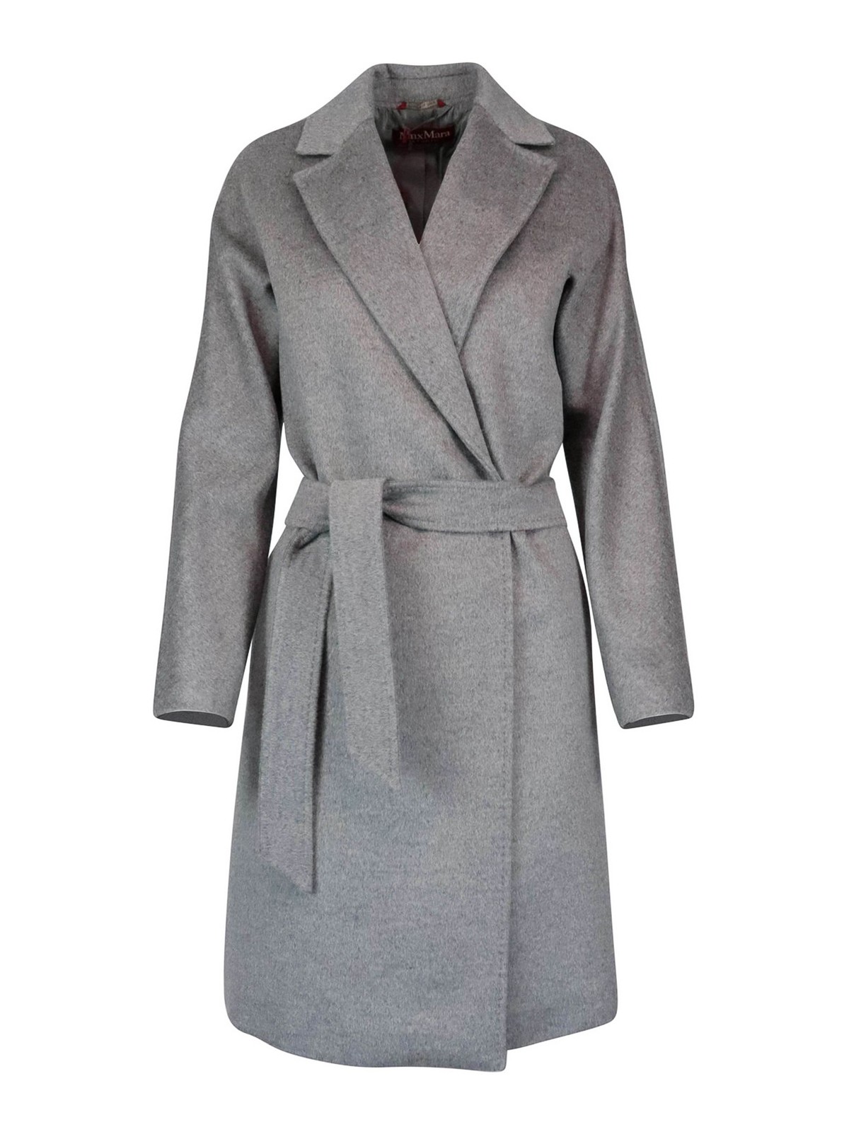 Knielange Mäntel Max Mara - Knielanger Mantel - Grau - 60161109600011