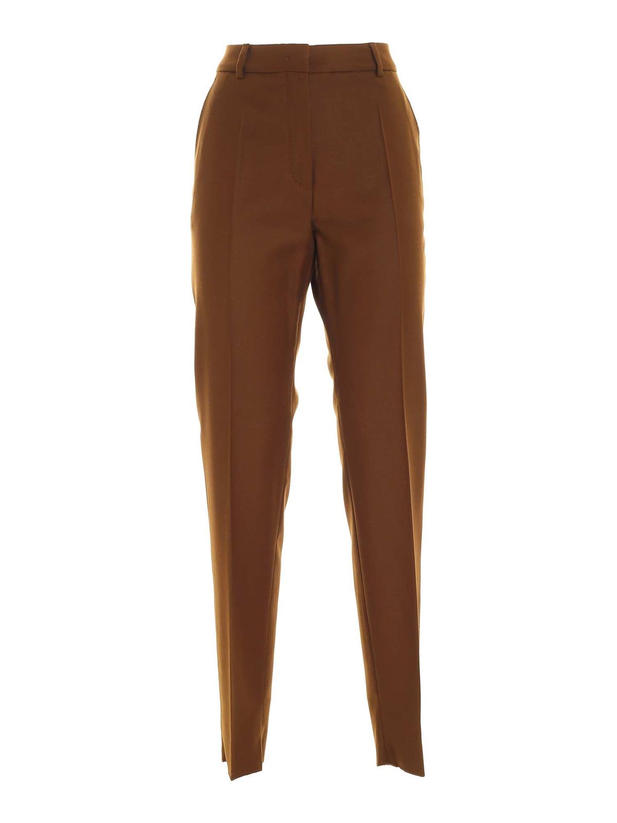 Max Mara Studio Arizona pants in brown - Brown | 61361203000018