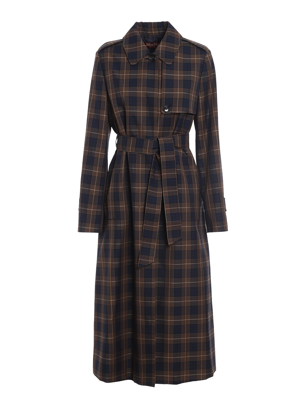 Max Mara Studio Vipera trench coat - Blue - Women | 60260309000001