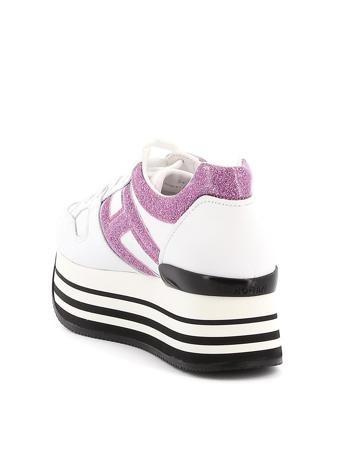 Hogan Maxi H222 sneakers - White - Women | HXW2830T548N1Q239M