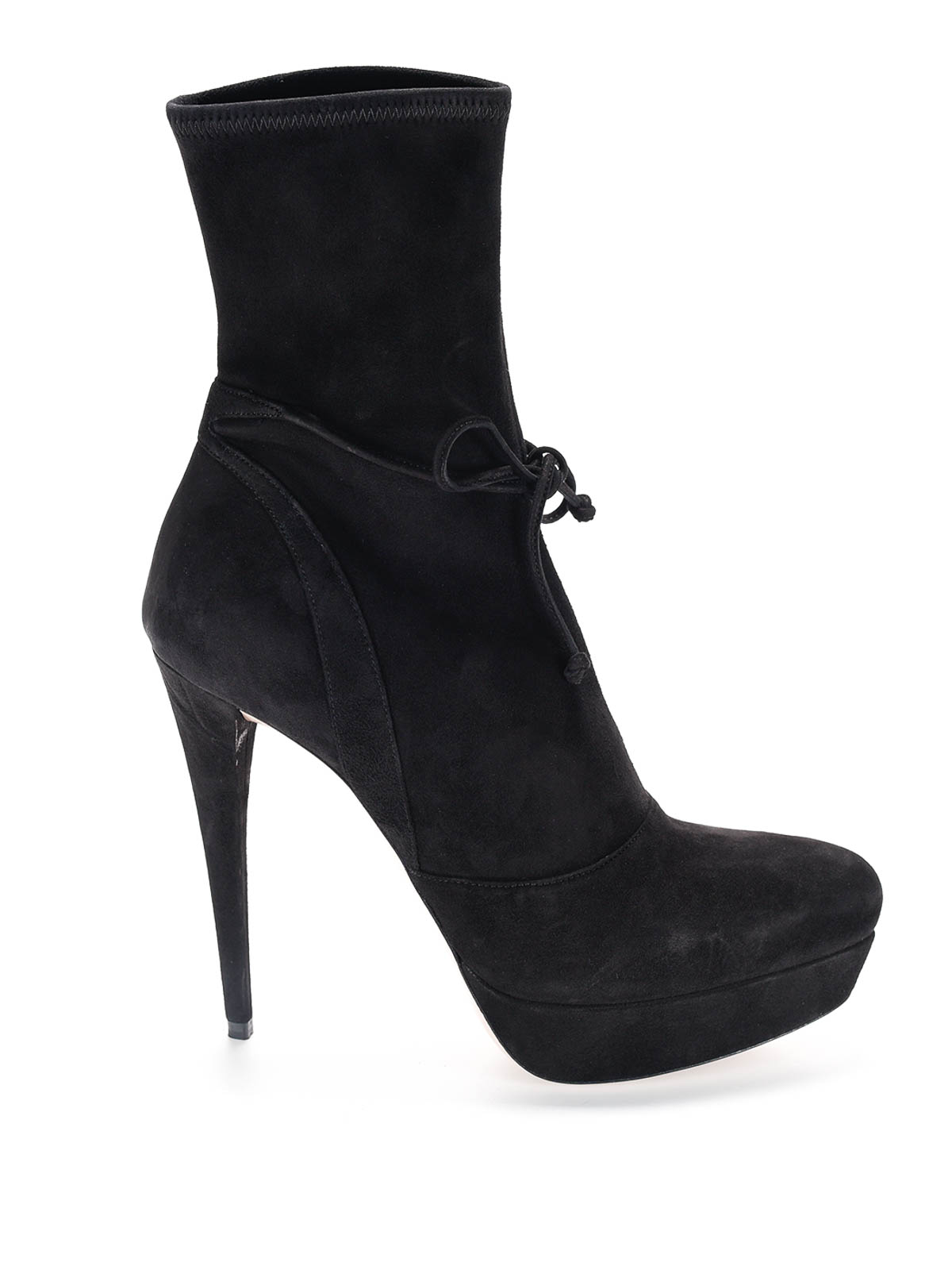 Miu Miu Botas De Tobillo Negras - Negro - Mujer | 5TP190 | THEBS