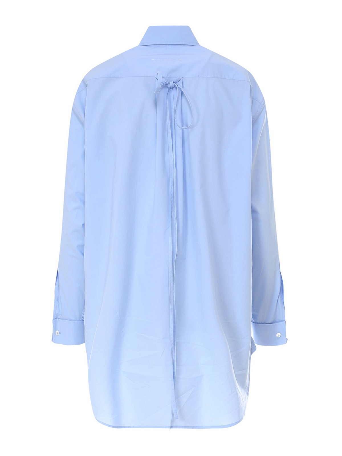 MM6 Maison Margiela Printed cotton poplin shirt | S52DL0149S47294479