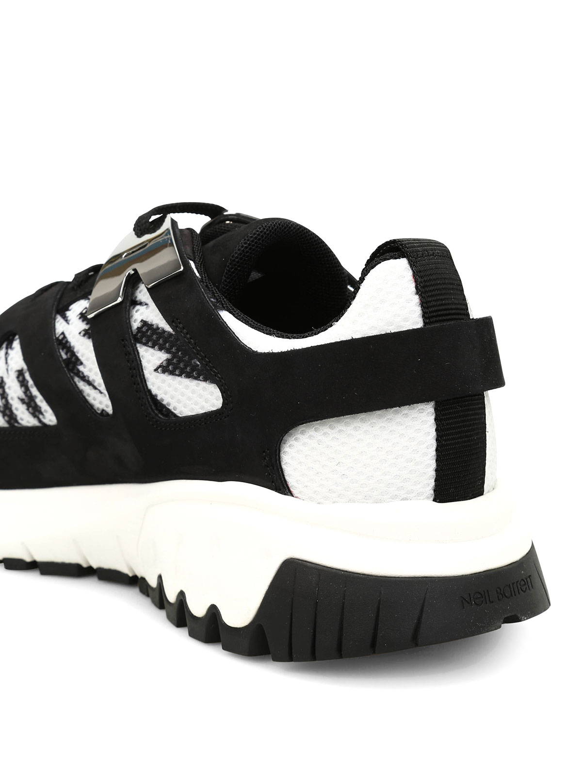 Neil Barrett Molecular running shoes - White | PBCT117E9007526