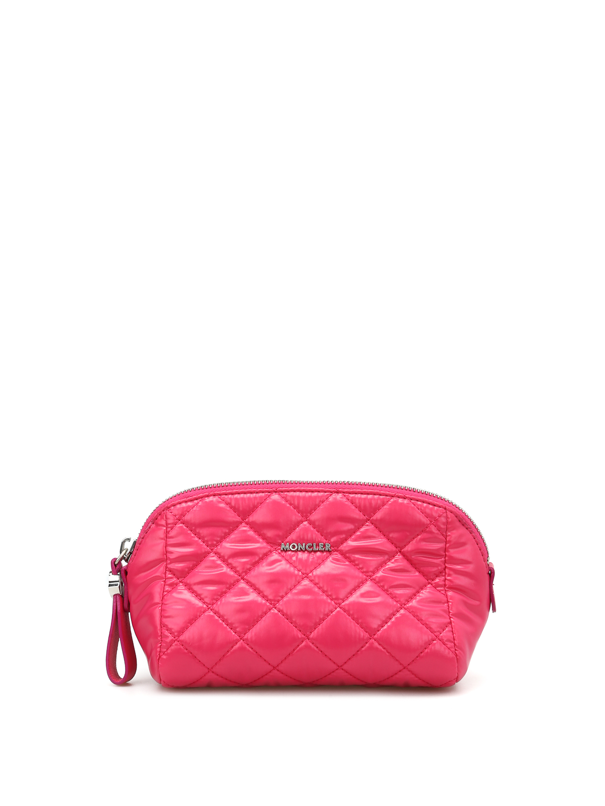 Moncler Medium quilted beauty case - Fuchsia | C109A600380068950556