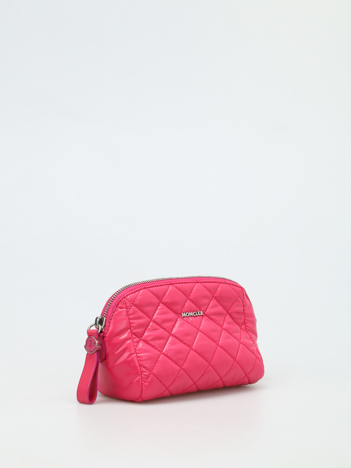Moncler Medium quilted beauty case - Fuchsia | C109A600380068950556