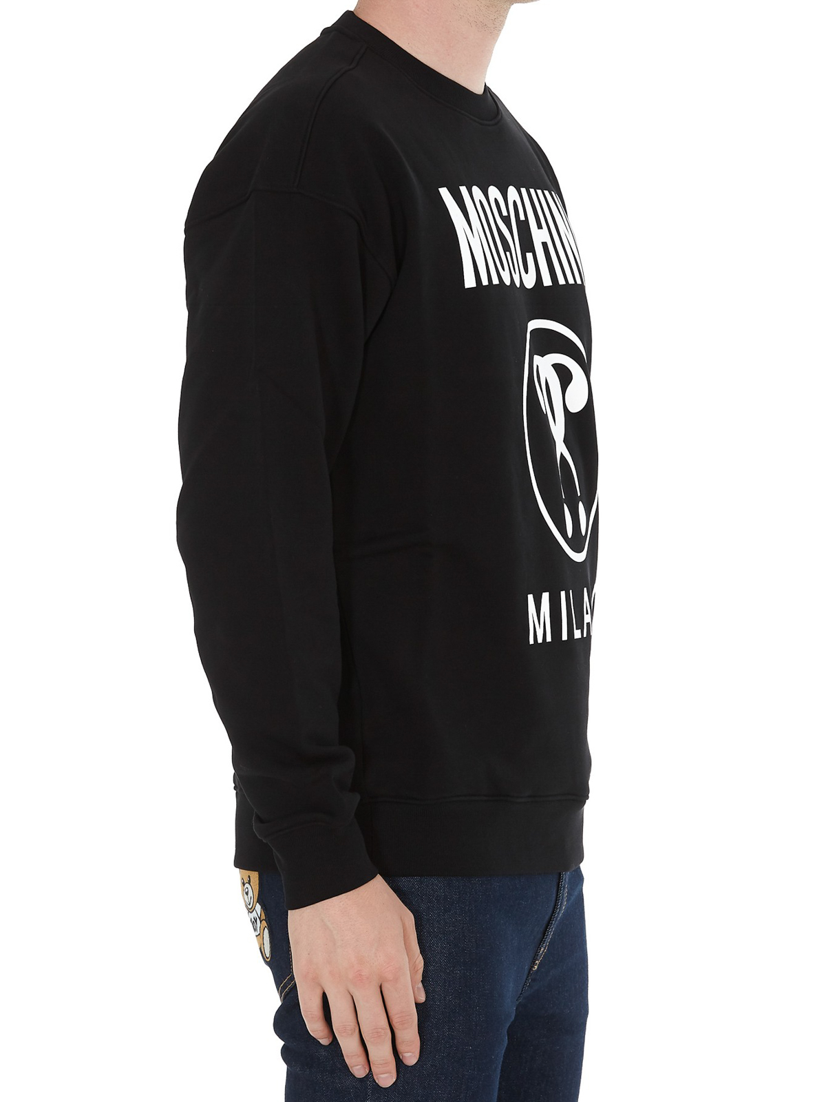 Moschino Sweat-Shirts - Double Question Mark - Noir | 170470271555
